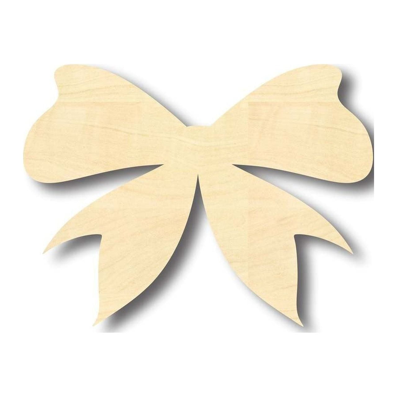 Unfinished Wood Bow Ribbon Shape - Craft - up to 24" DIY 42" / 3/4 ...