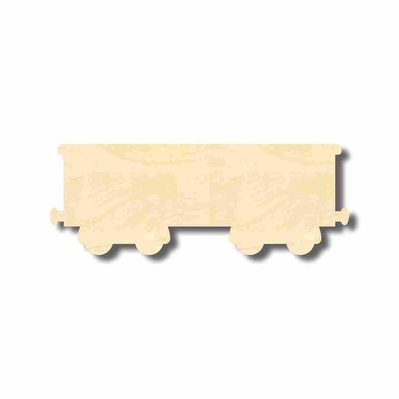 Unfinished Wood Boxcar Train Shape - Craft - up to 46" DIY 42" / 3/4 ...