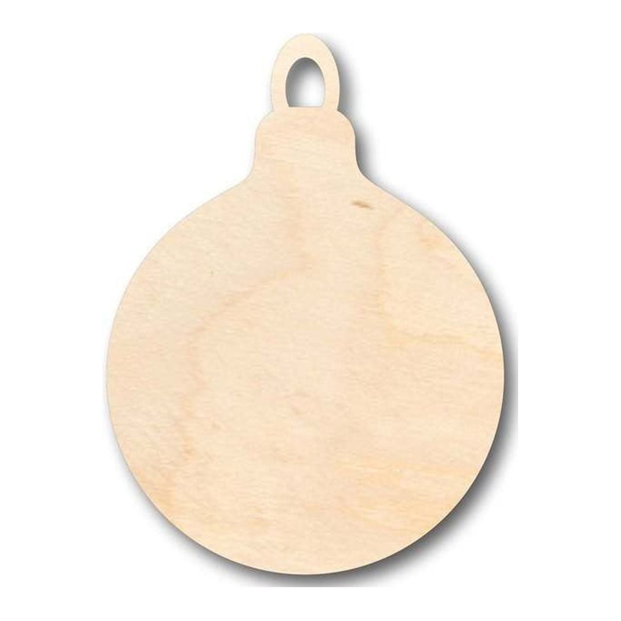 Unfinished Wood Bulb Shape - Christmas - Craft - up to 46" DIY 7" / 1/2 ...