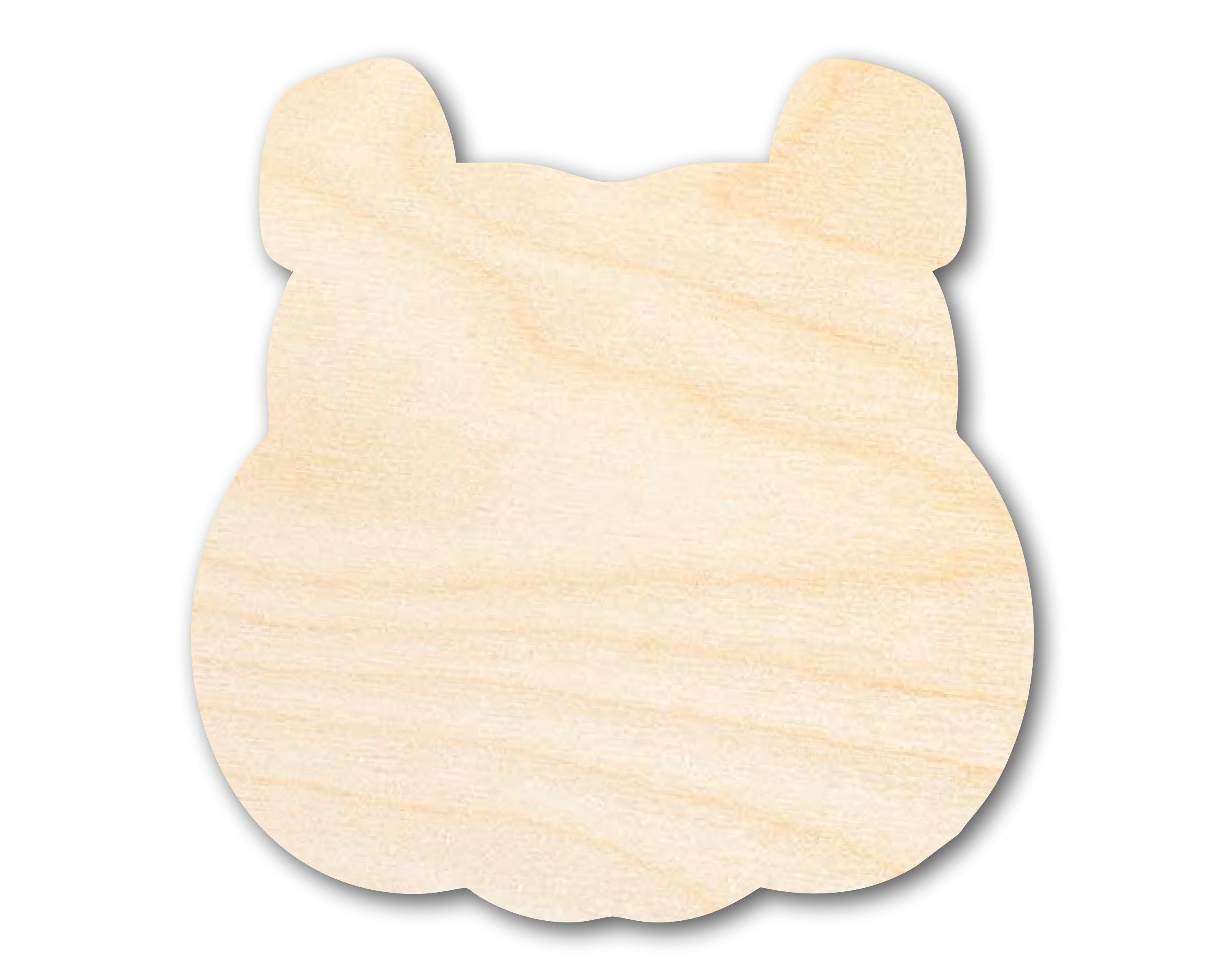 Unfinished Wood Bulldog Mascot Shape | DIY Craft Cutout | up to 46" DIY ...