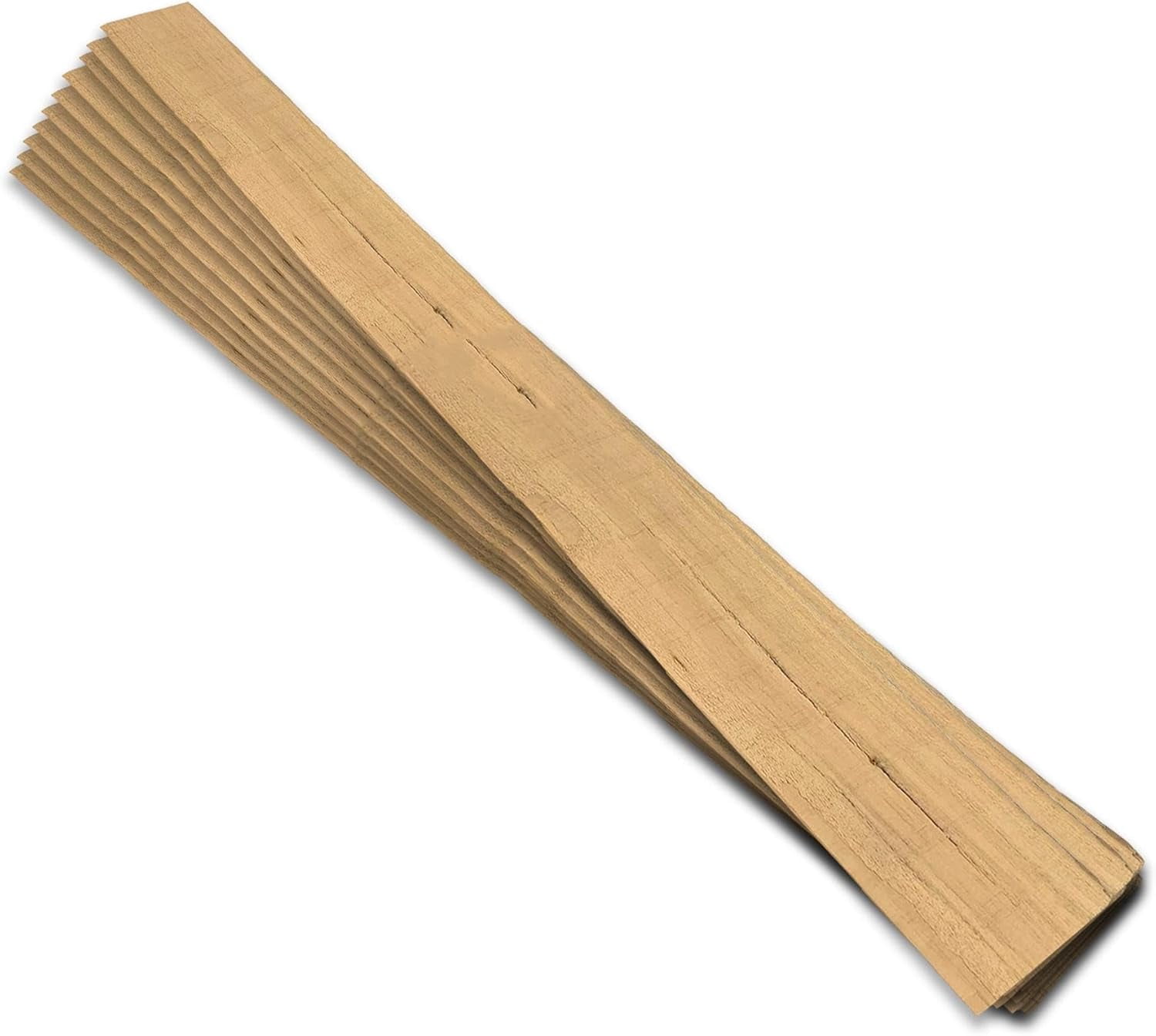Unfinished Wood Bundle, Pack of 10, 47 Inches – Wooden Planks for Arts ...