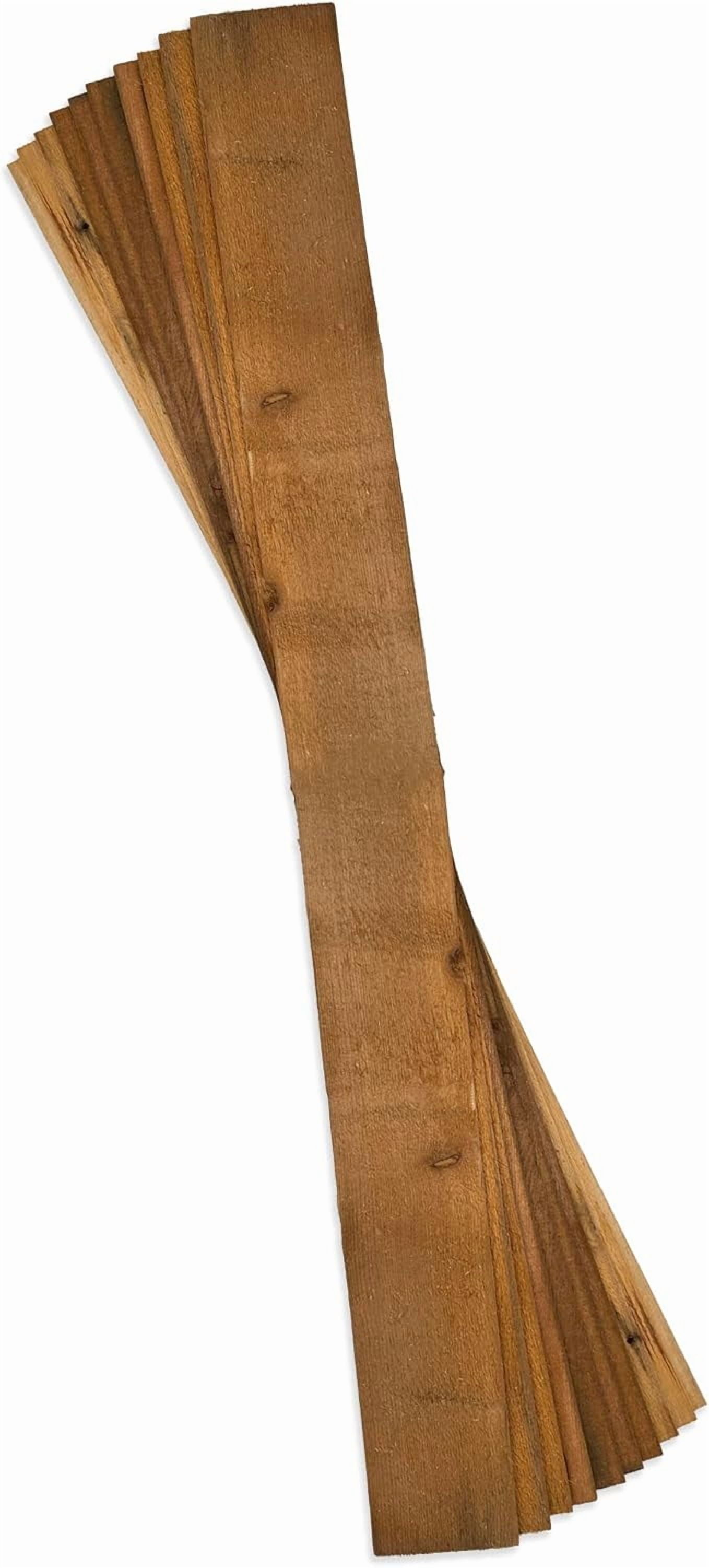Unfinished Wood Bundle, Pack of 10, 47 Inches – Wooden Planks for Arts ...