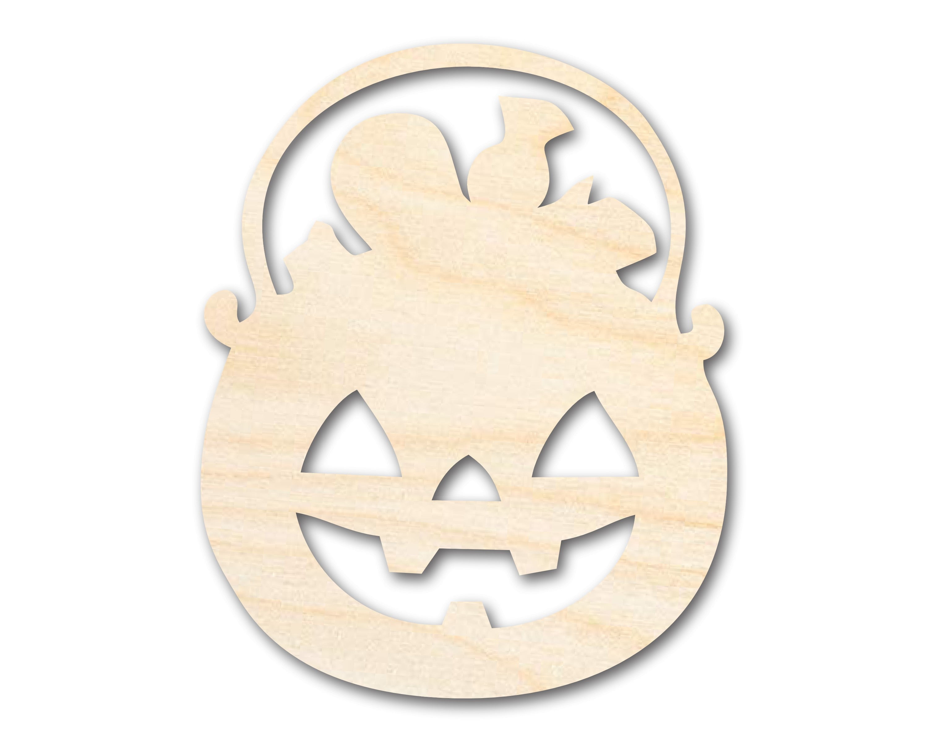 Unfinished Wood Candy Jack-O-Lantern Shape - Craft - up to 46" 20" / 1/ ...