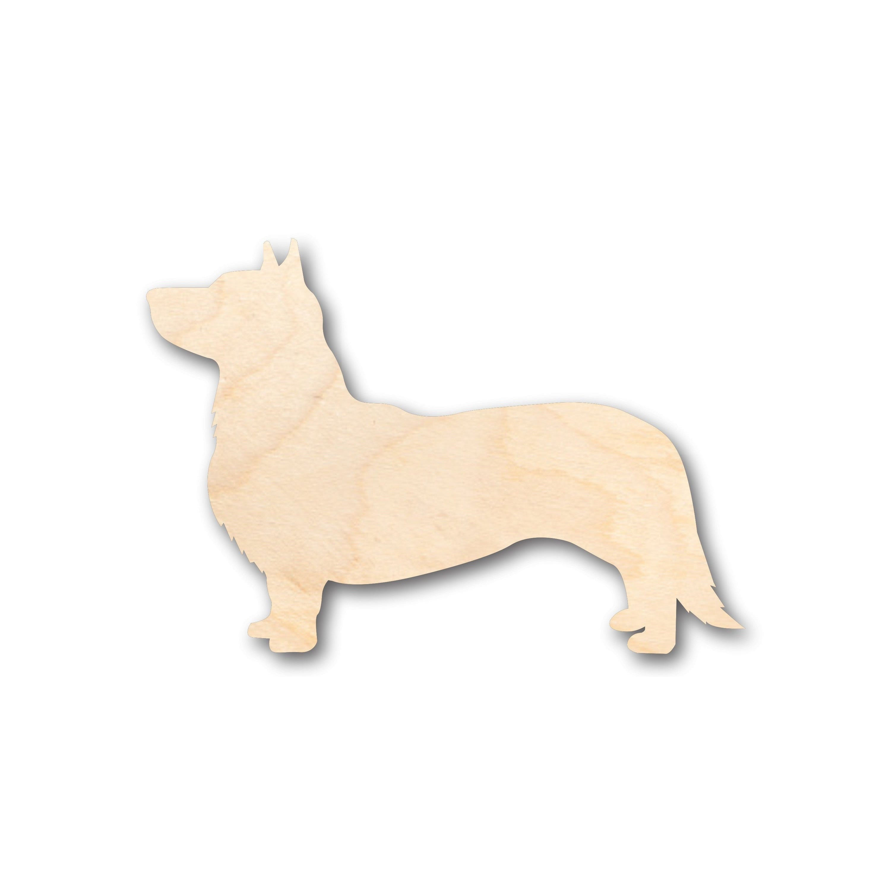 Unfinished Wood Cardigan Welsh Corgi Shape - Craft - up to 36" DIY 46 ...