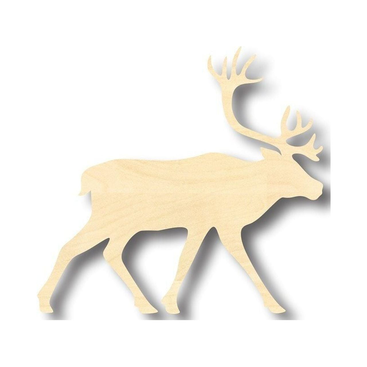 Unfinished Wood Caribou Shape - Animal - Wildlife - Craft - up to 46 ...