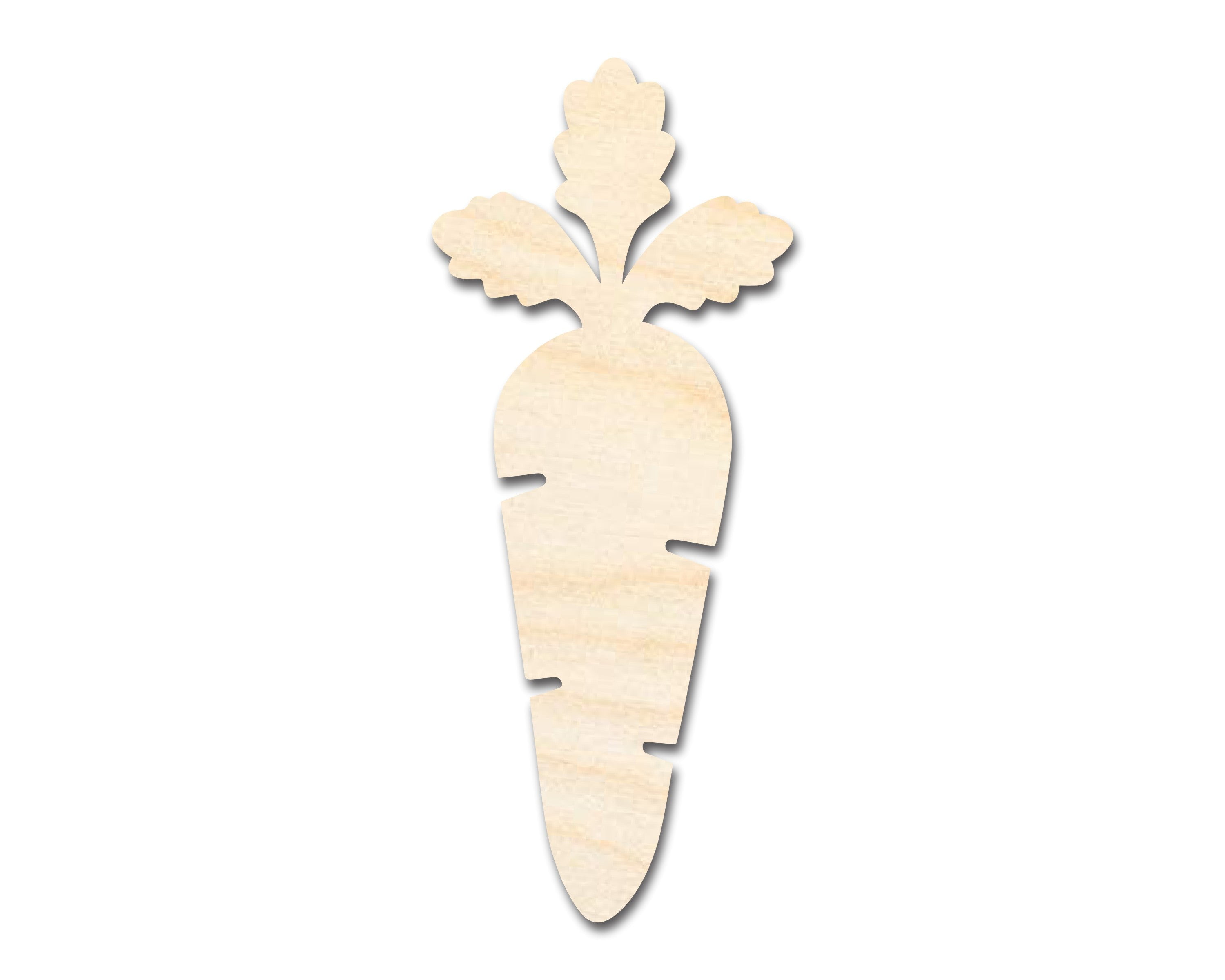 Unfinished Wood Carrot Shape - Garden Vegetable Craft - up to 46" DIY 3 ...