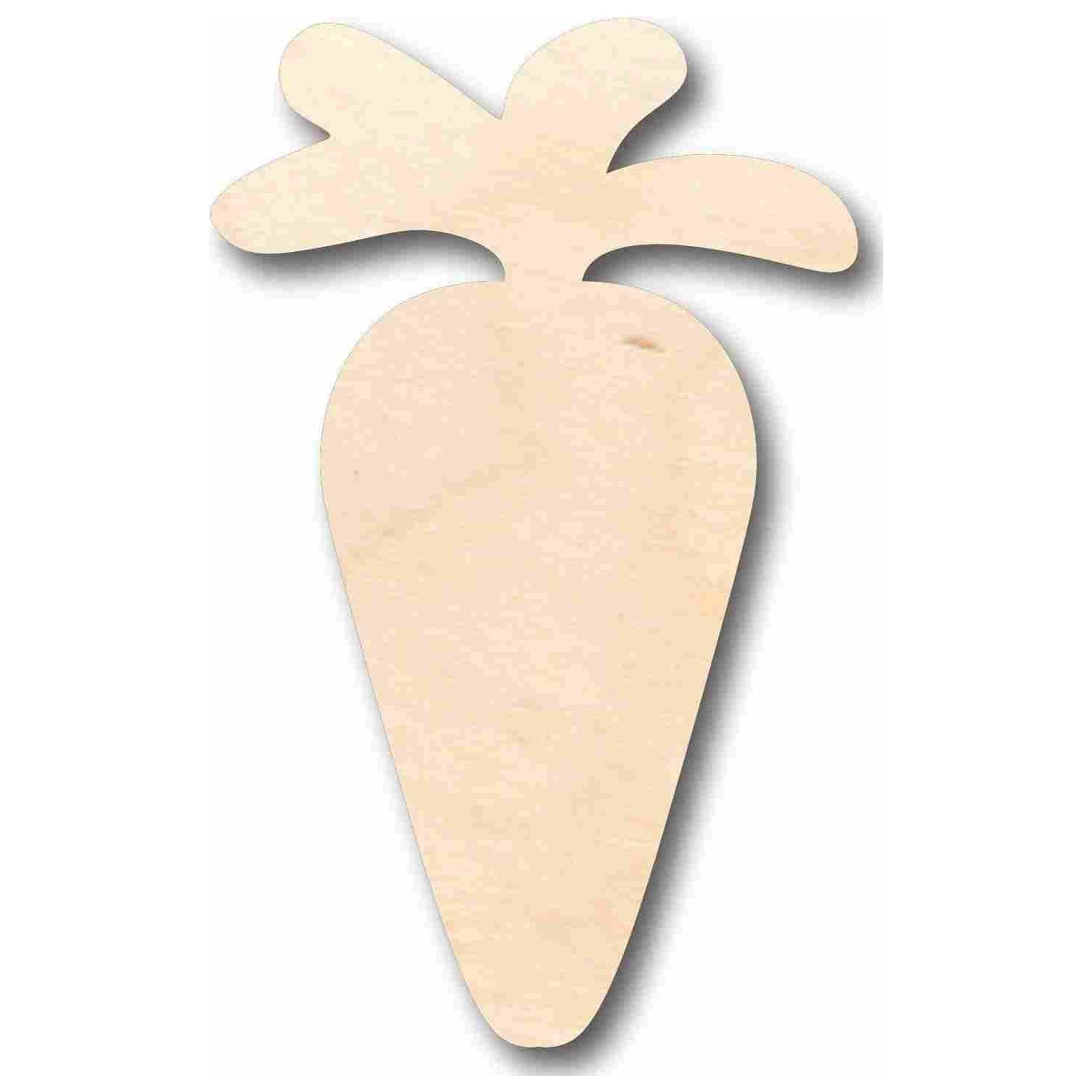 Unfinished Wood Carrot Silhouette - Craft- up to 46" DIY 18" / 1/8 ...