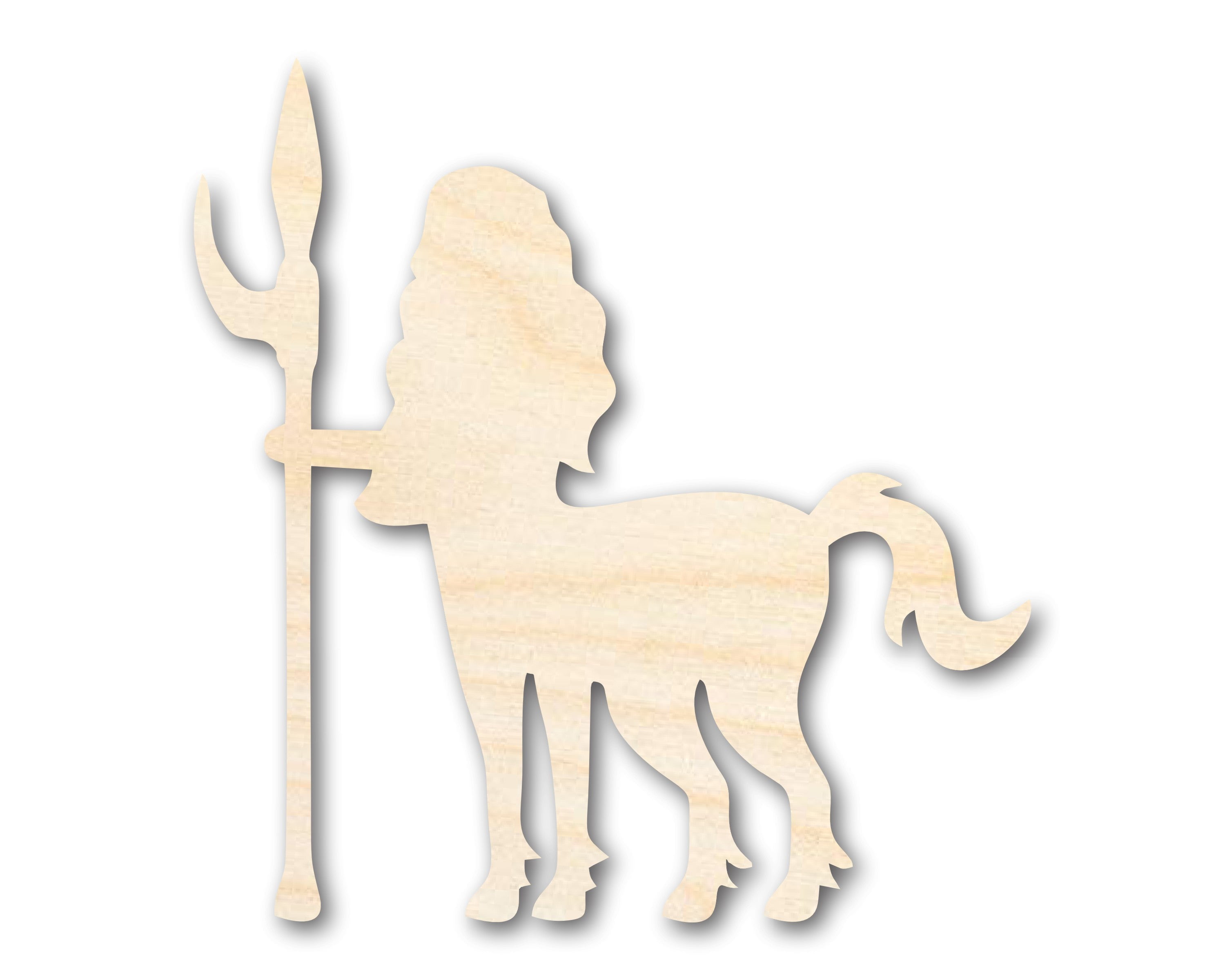 Unfinished Wood Centaur Shape - Craft - up to 46" 6" / 1/8" - Walmart.com