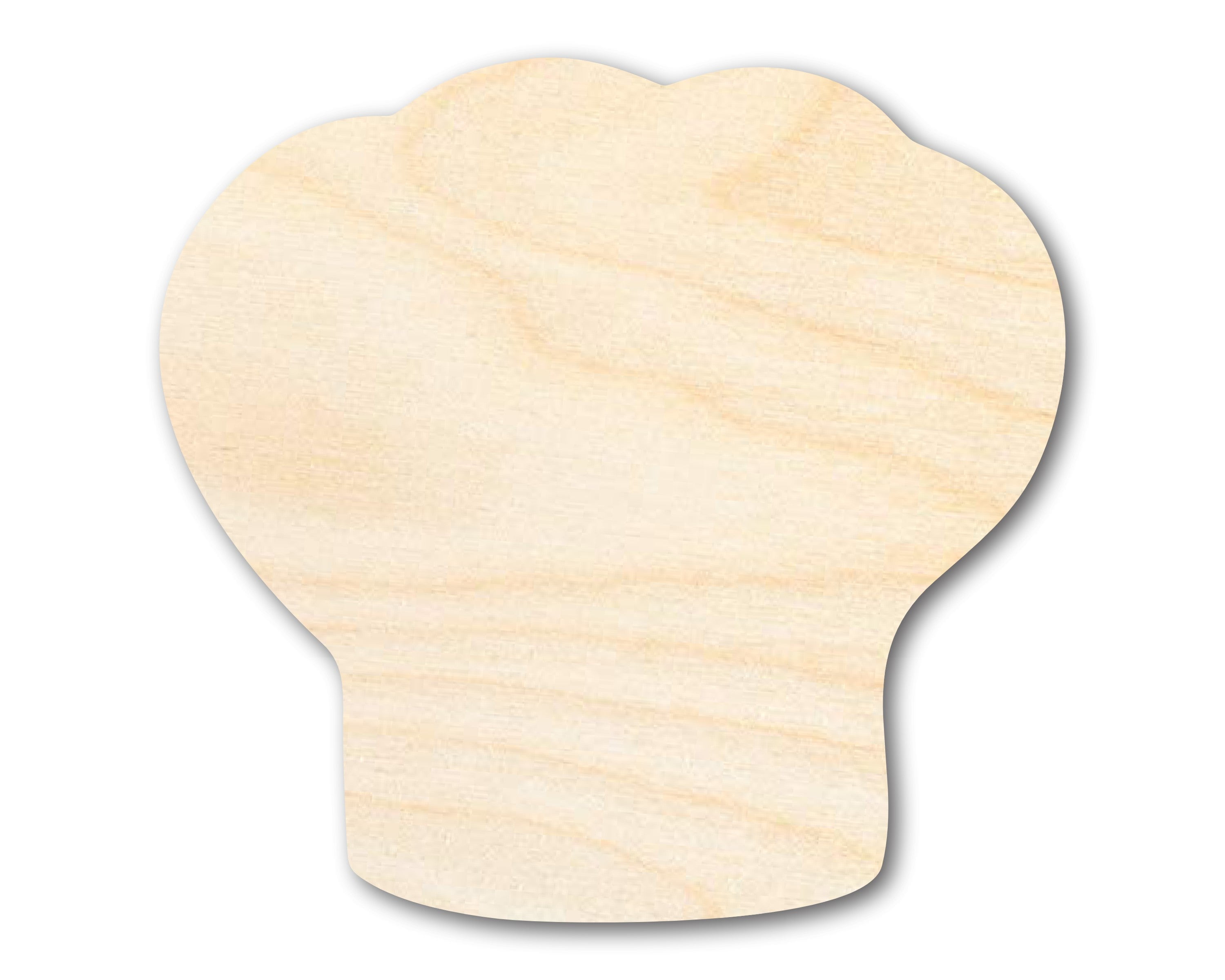 Unfinished Wood Chef Hat Shape | DIY Craft Cutout | up to 46" DIY 24 ...
