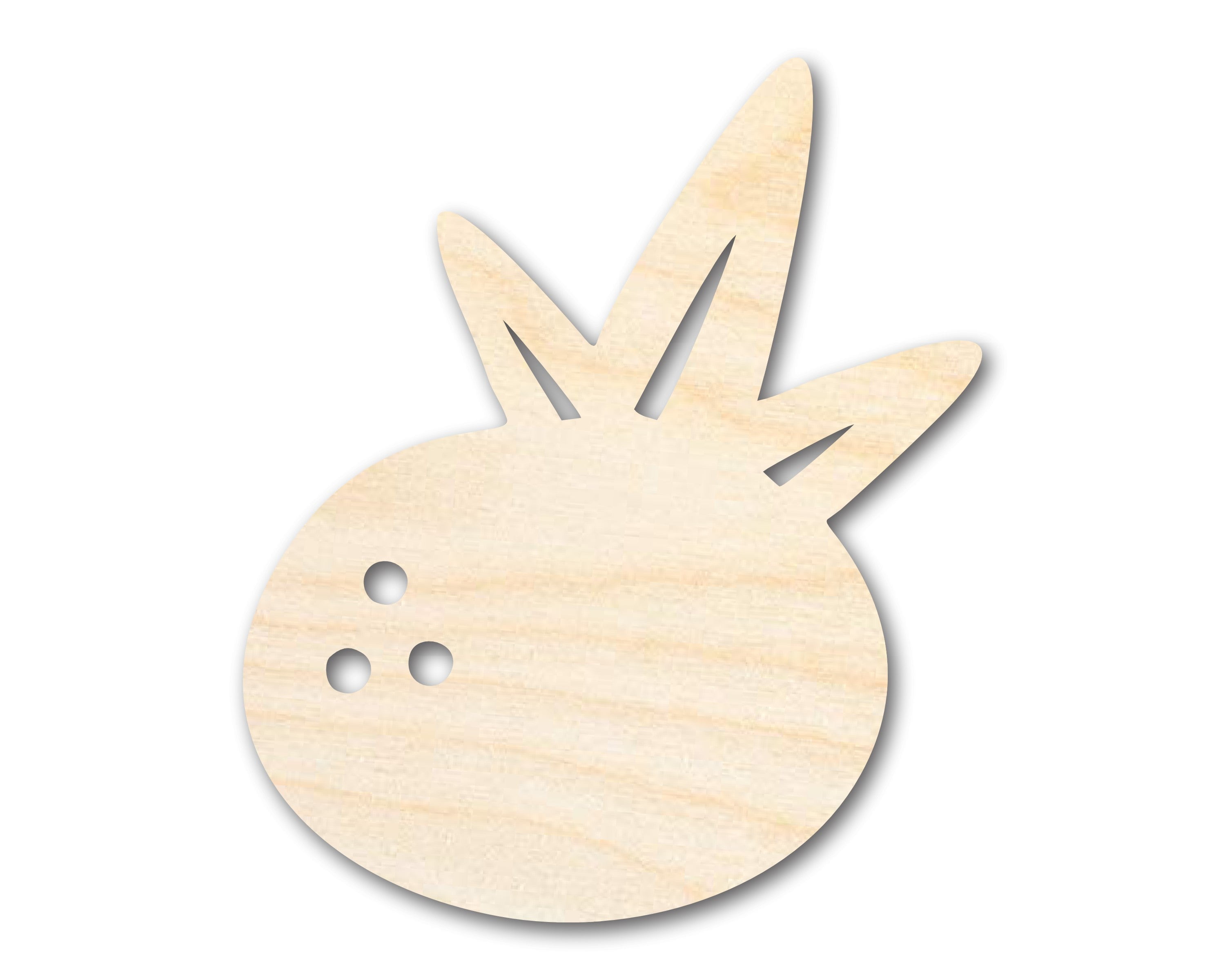Unfinished Wood Coconut Shape - Craft - up to 46" 18" / 1" - Walmart.com