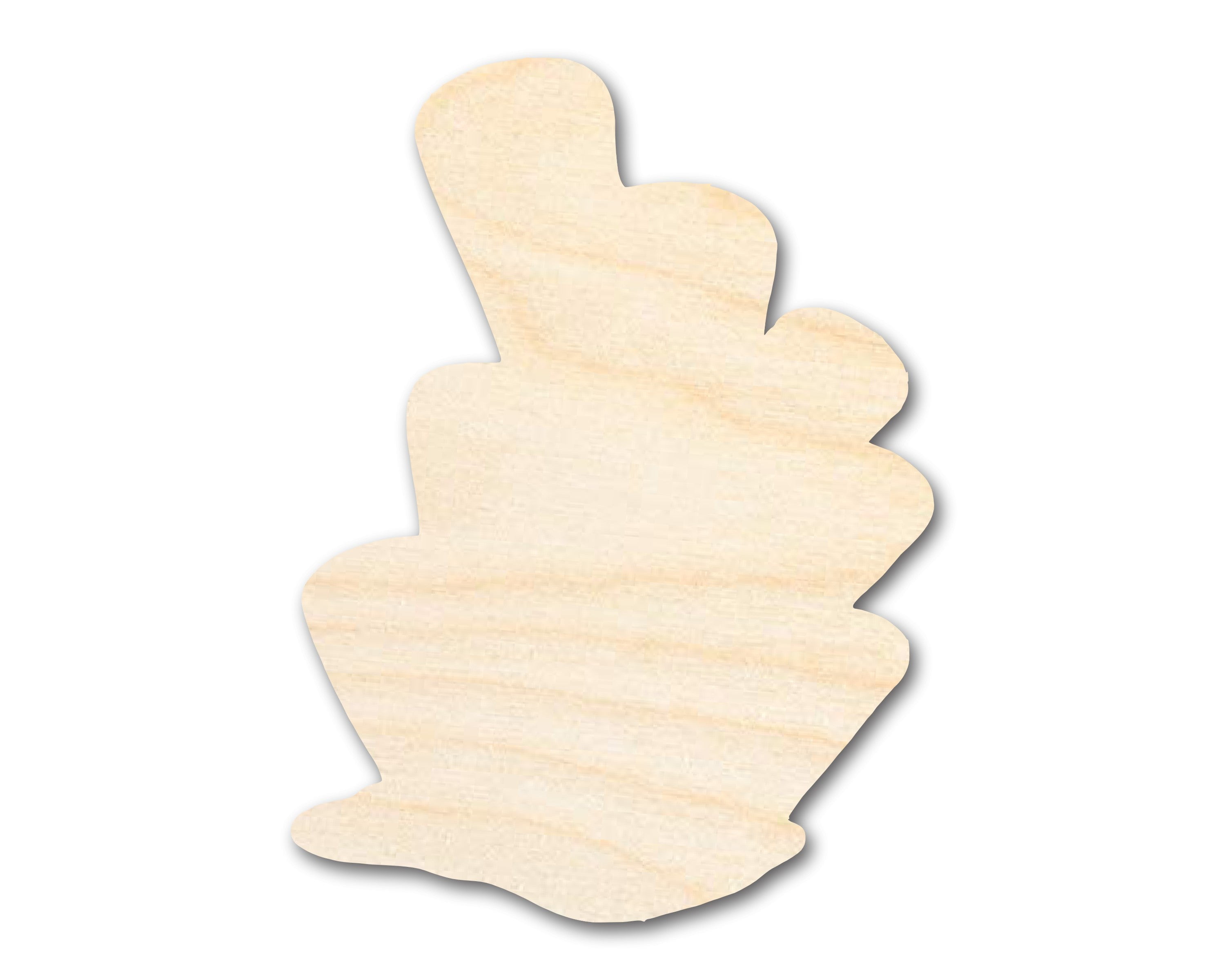 Unfinished Wood Coral Shape | DIY Craft Cutout | up to 46" DIY 10" / 3/ ...