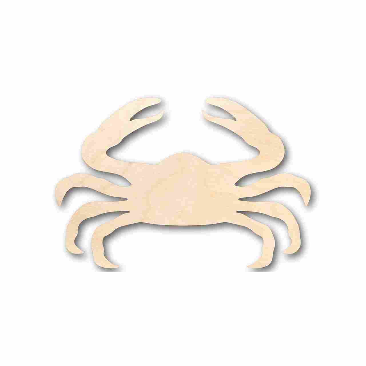 Unfinished Wood Crab Shape - Ocean - Nursery - Craft - up to 46" DIY 42 ...