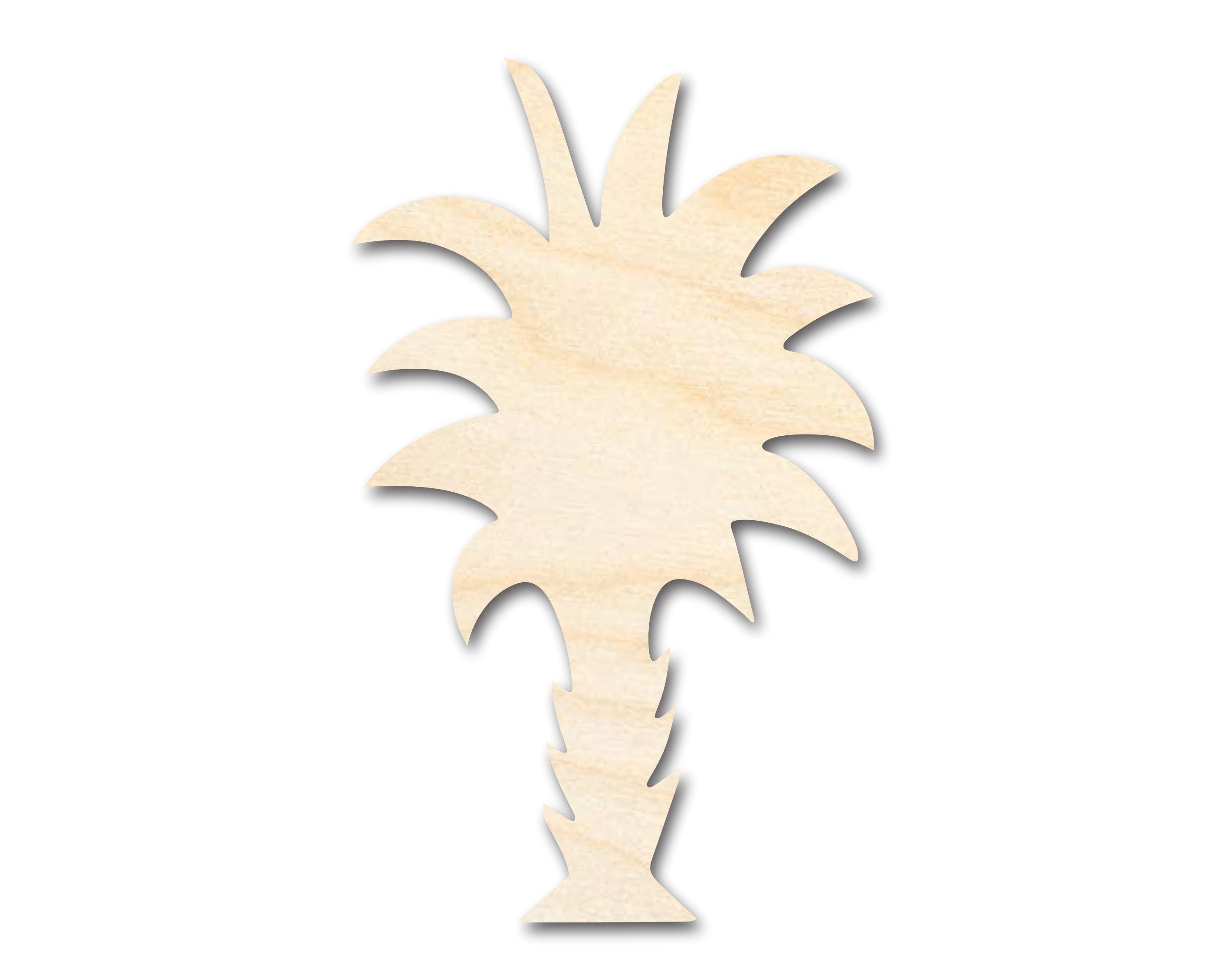 Unfinished Wood Crafty Palm Tree Shape - Craft - up to 46" 46" / 1/2 ...