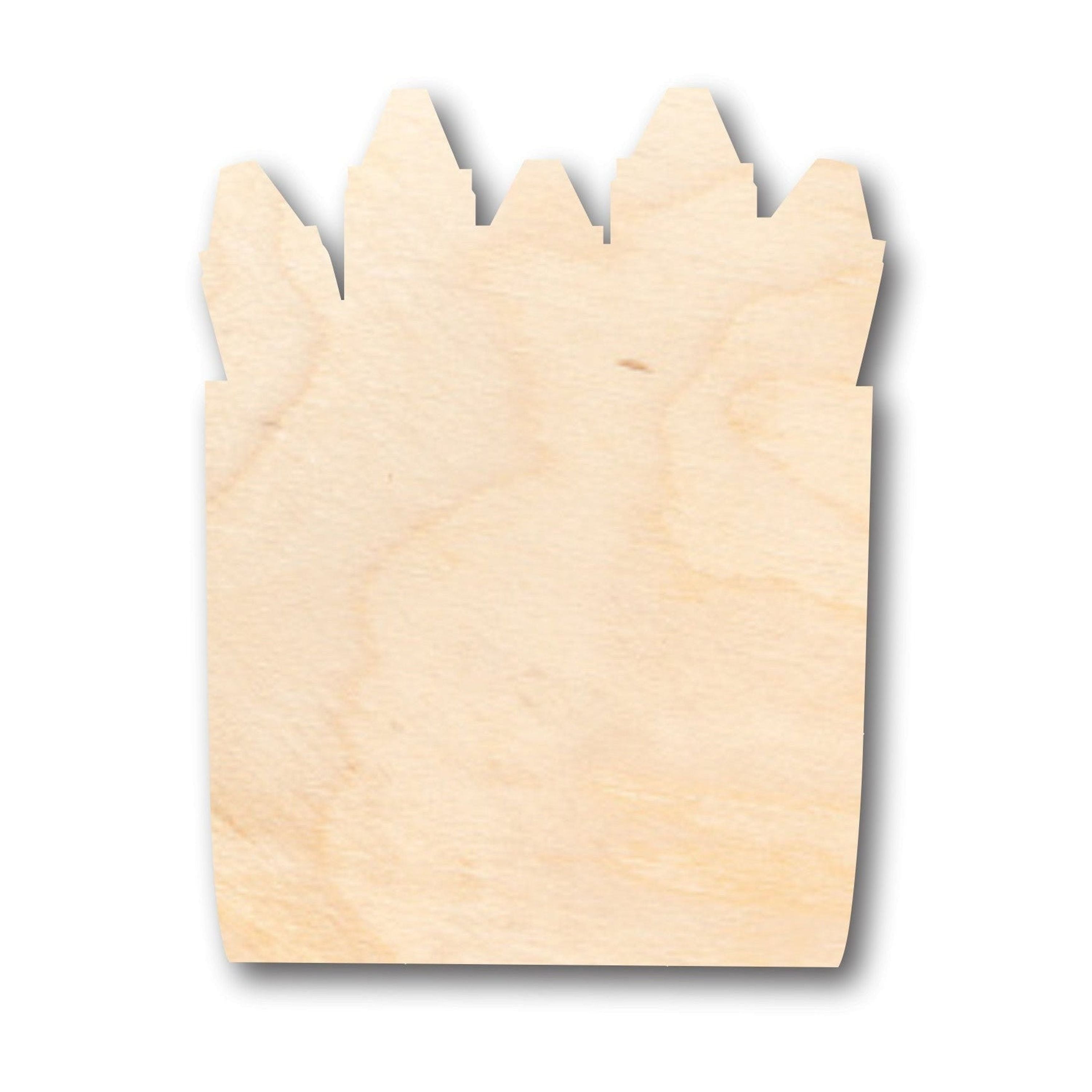 Unfinished Wood Crayon Set Shape - Craft - up to 46" DIY 30" / 1/2 ...