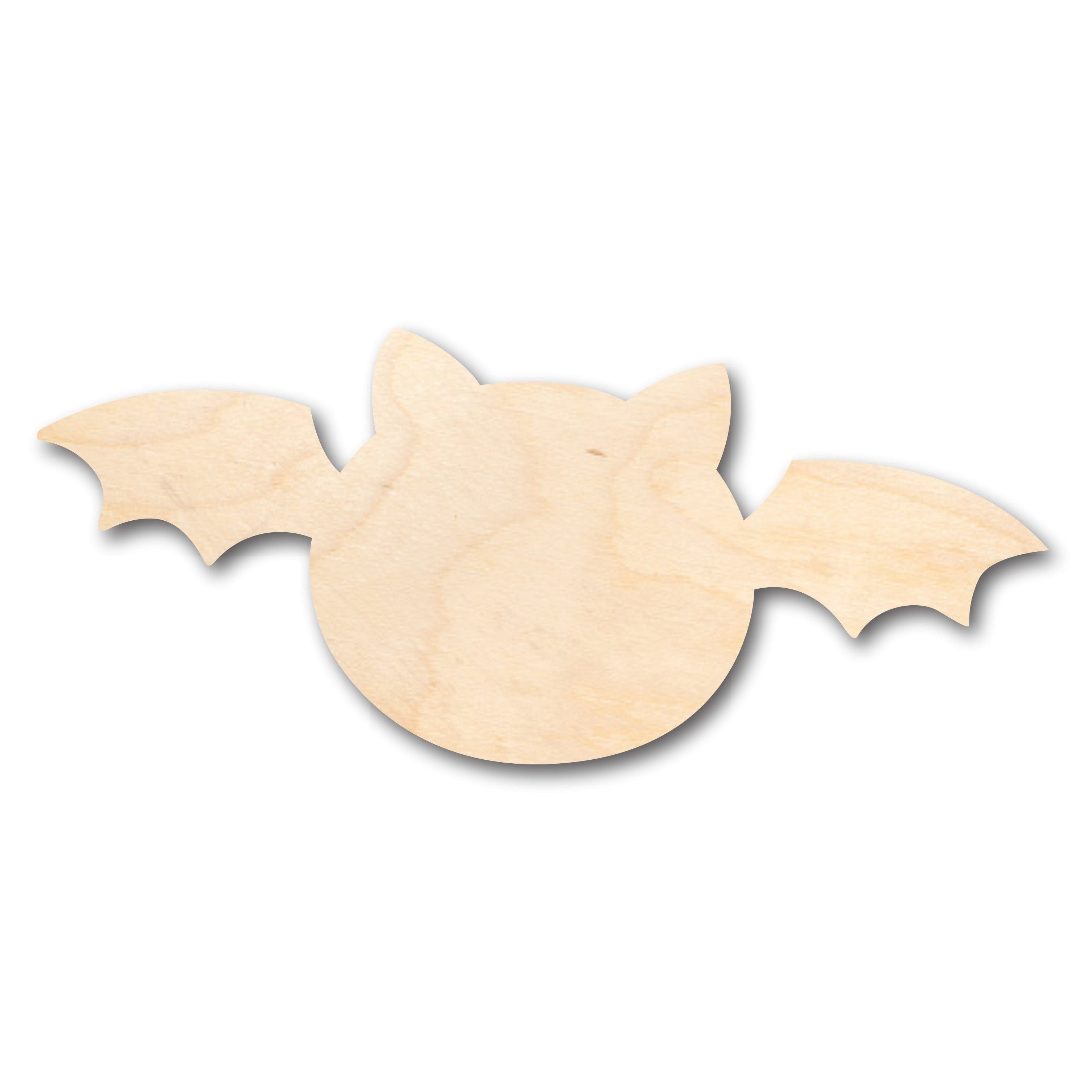 Unfinished Wood Cute Bat Shape - Craft - up to 46" DIY 36" / 1/4 ...