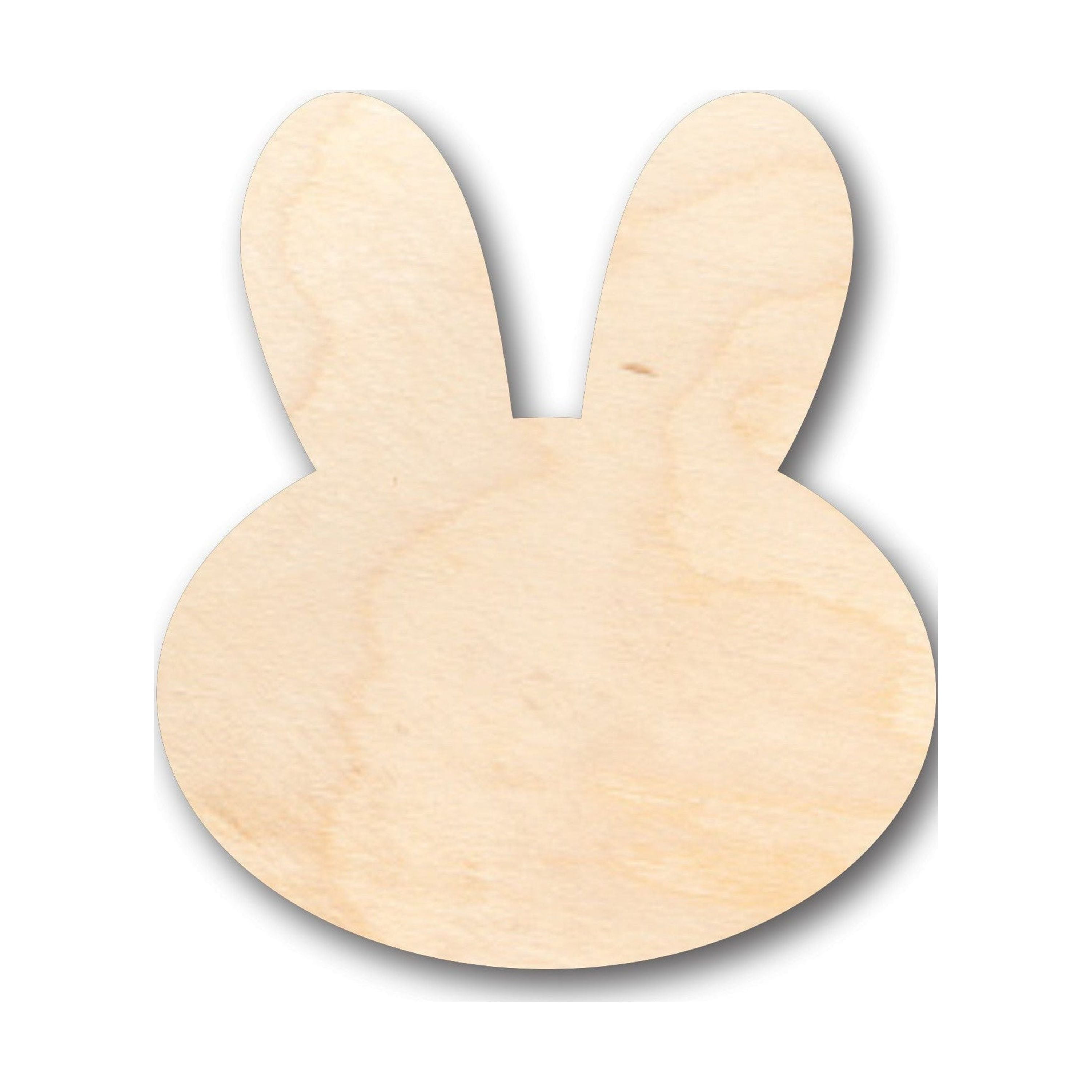 Unfinished Wood Cute Bunny Shape - Craft - up to 46" DIY 3" / 1/4 ...