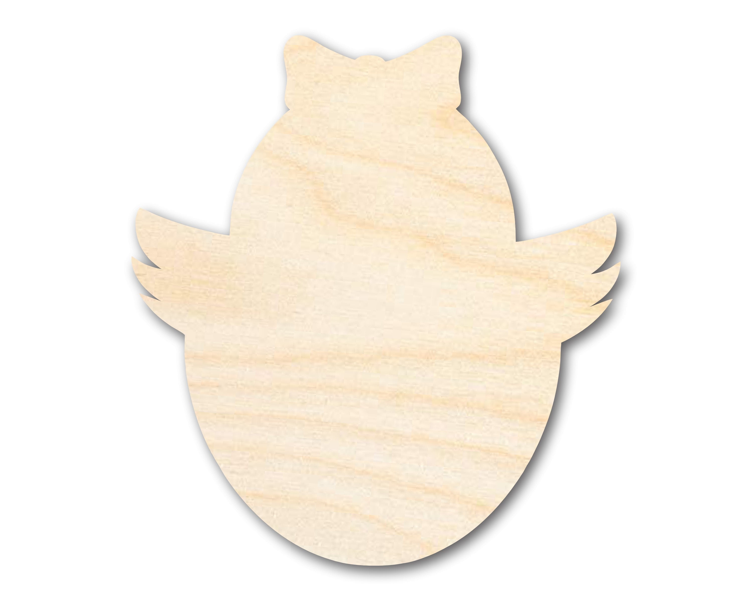 Unfinished Wood Cute Chicky Shape | DIY Craft Cutout | up to 46" DIY 46 ...