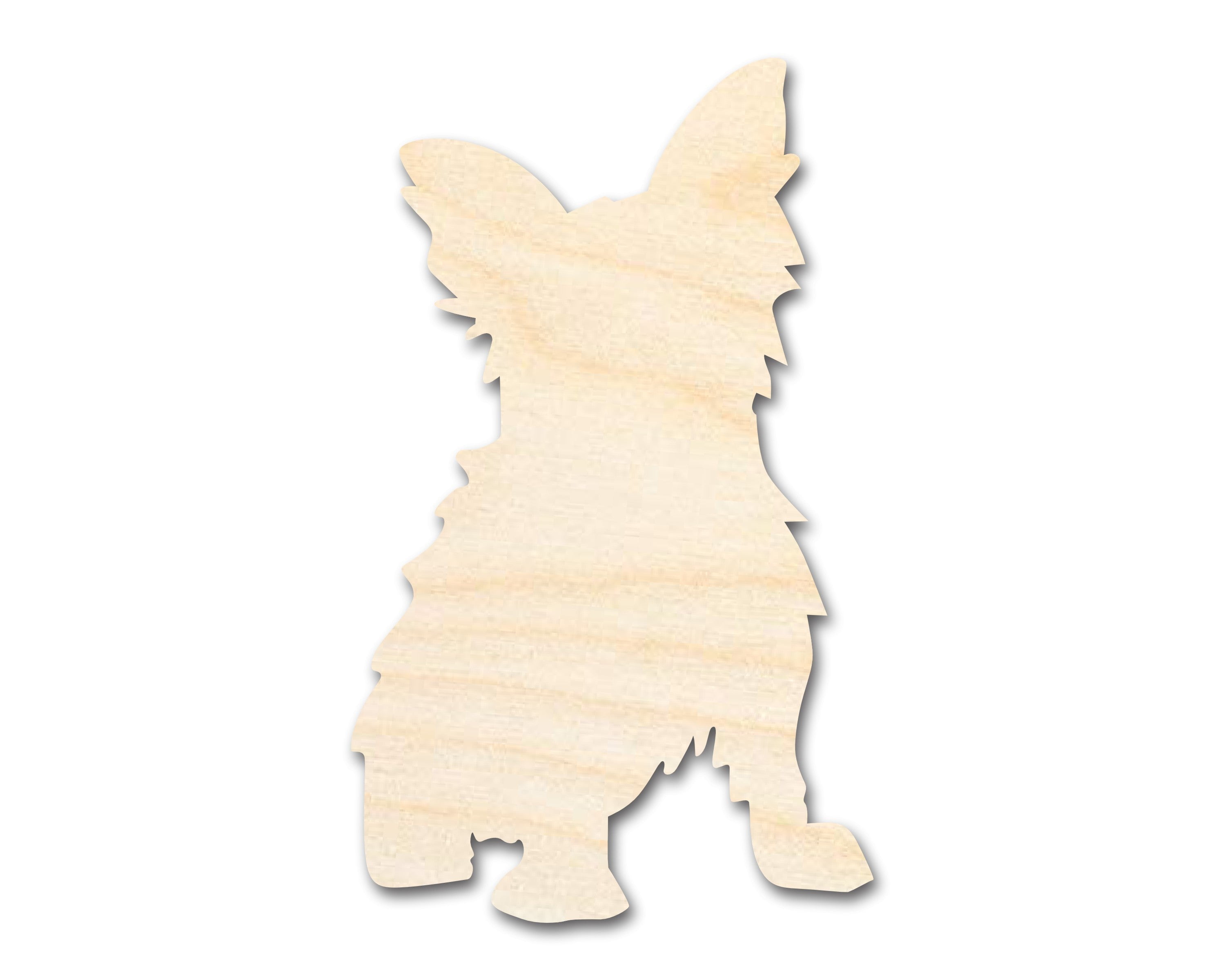 Unfinished Wood Cute Dog Shape - Pet Craft - up to 46" 30" / 1/2 ...