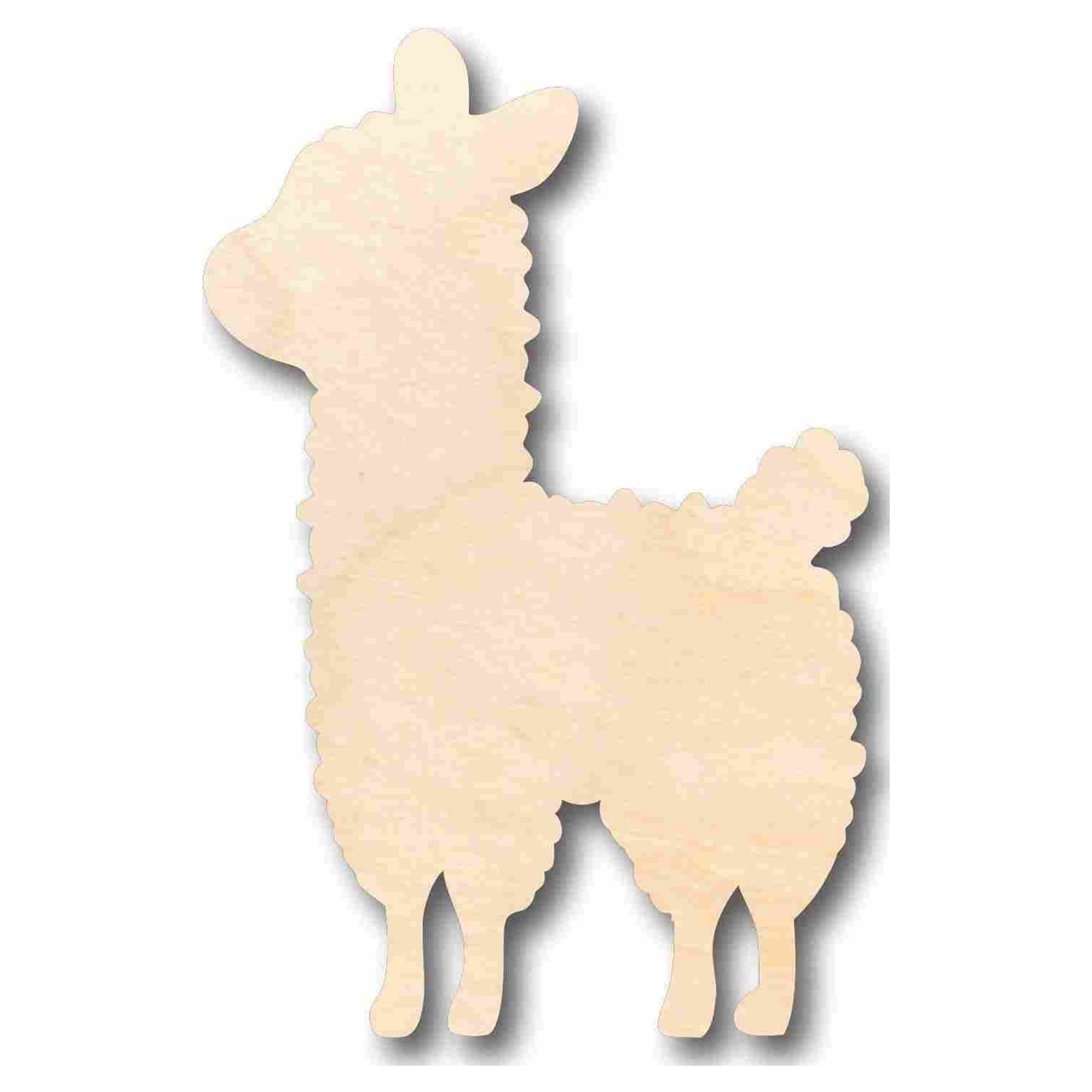 Unfinished Wood Cute Sheep Silhouette - Craft- up to 46" DIY 42" / 1/2 ...