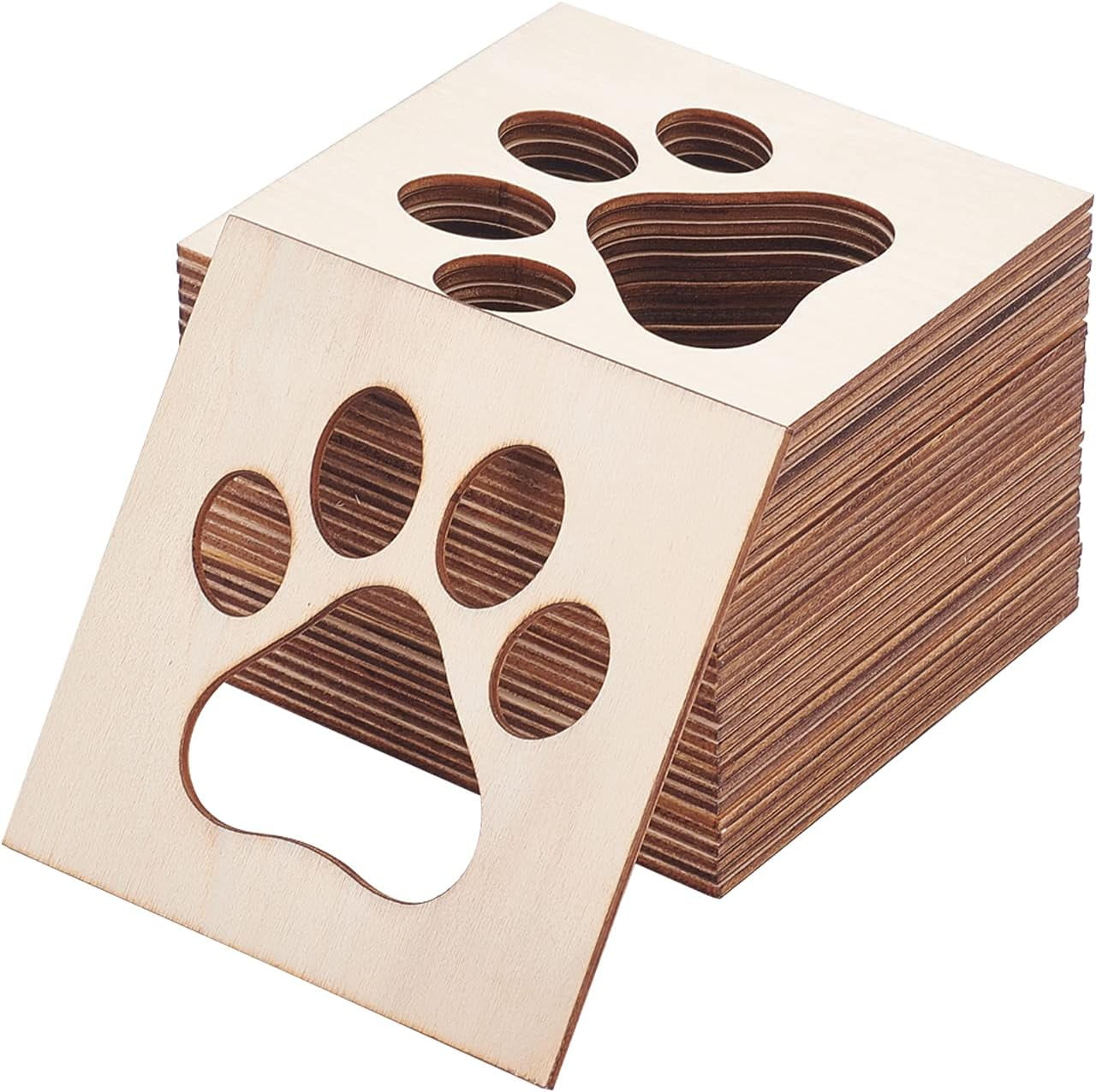 Unfinished Wood Cutouts Laser Cut Wood Shapes for Home Decor Ornament ...