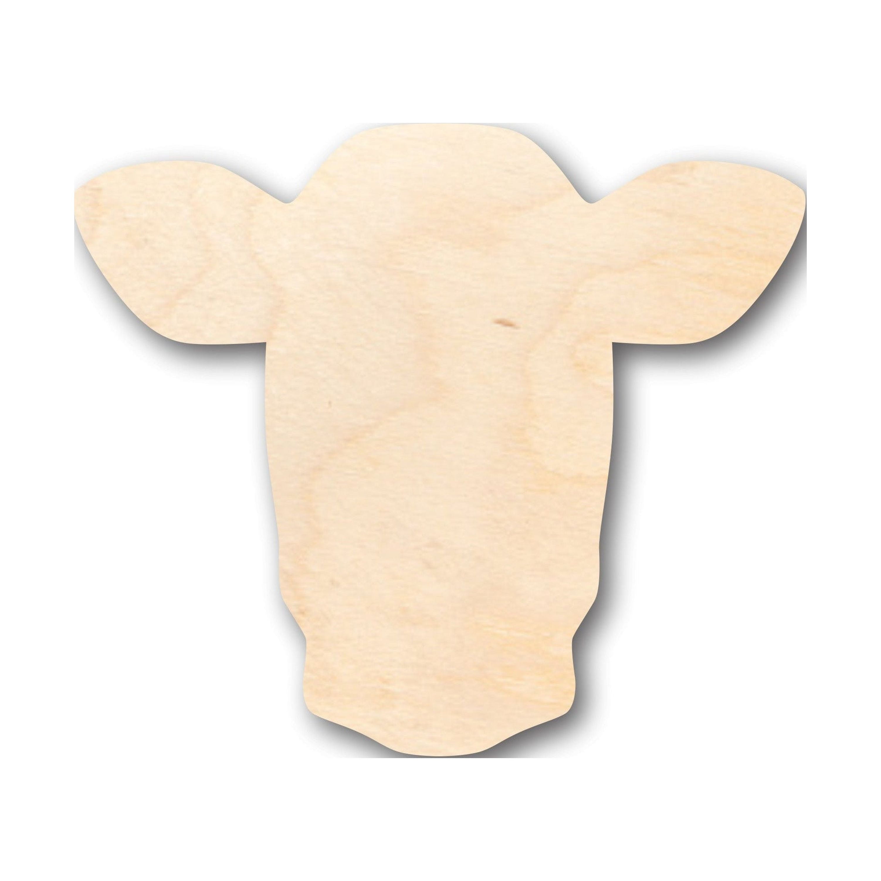 Unfinished Wood Dairy Cow Shape - Craft - up to 46" DIY 4" / 1/2 ...