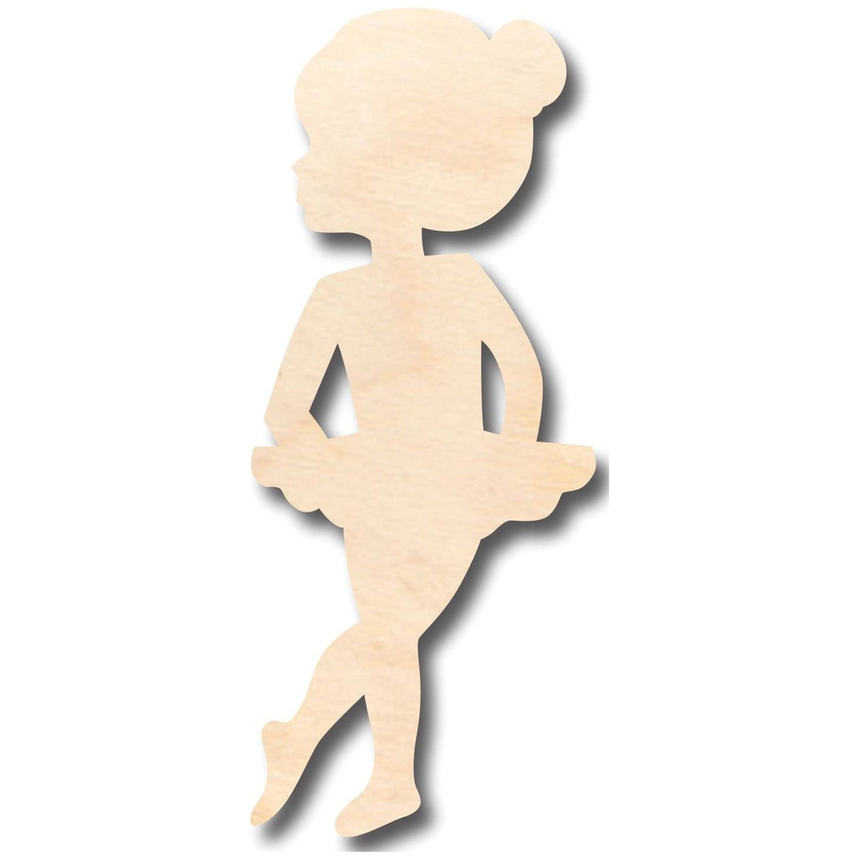 Unfinished Wood Dancer Shape - Craft - up to 46" DIY 18" / 3/4 ...