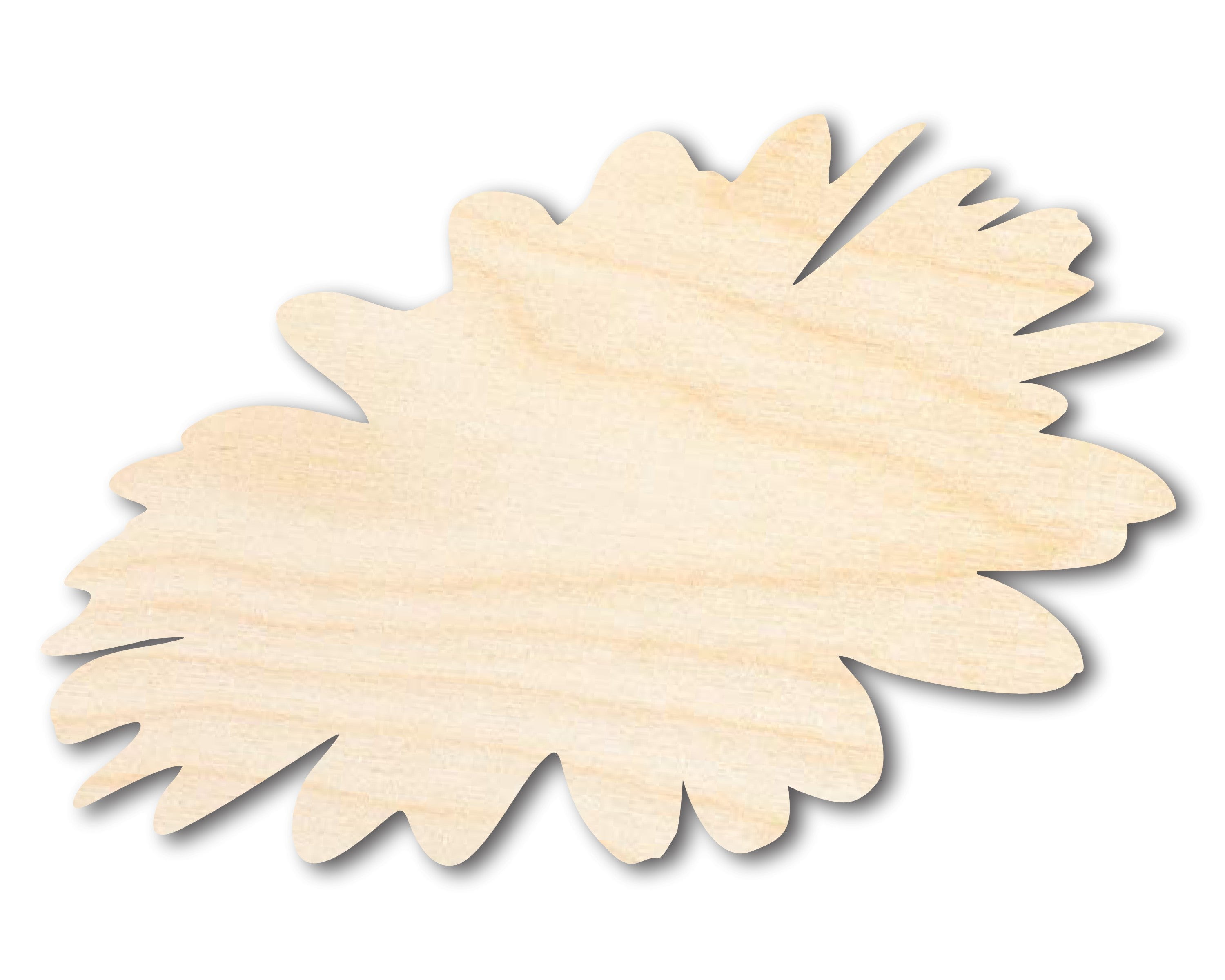 Unfinished Wood Dandelion Shape - Flower Craft - up to 46" DIY 16" / 3/ ...