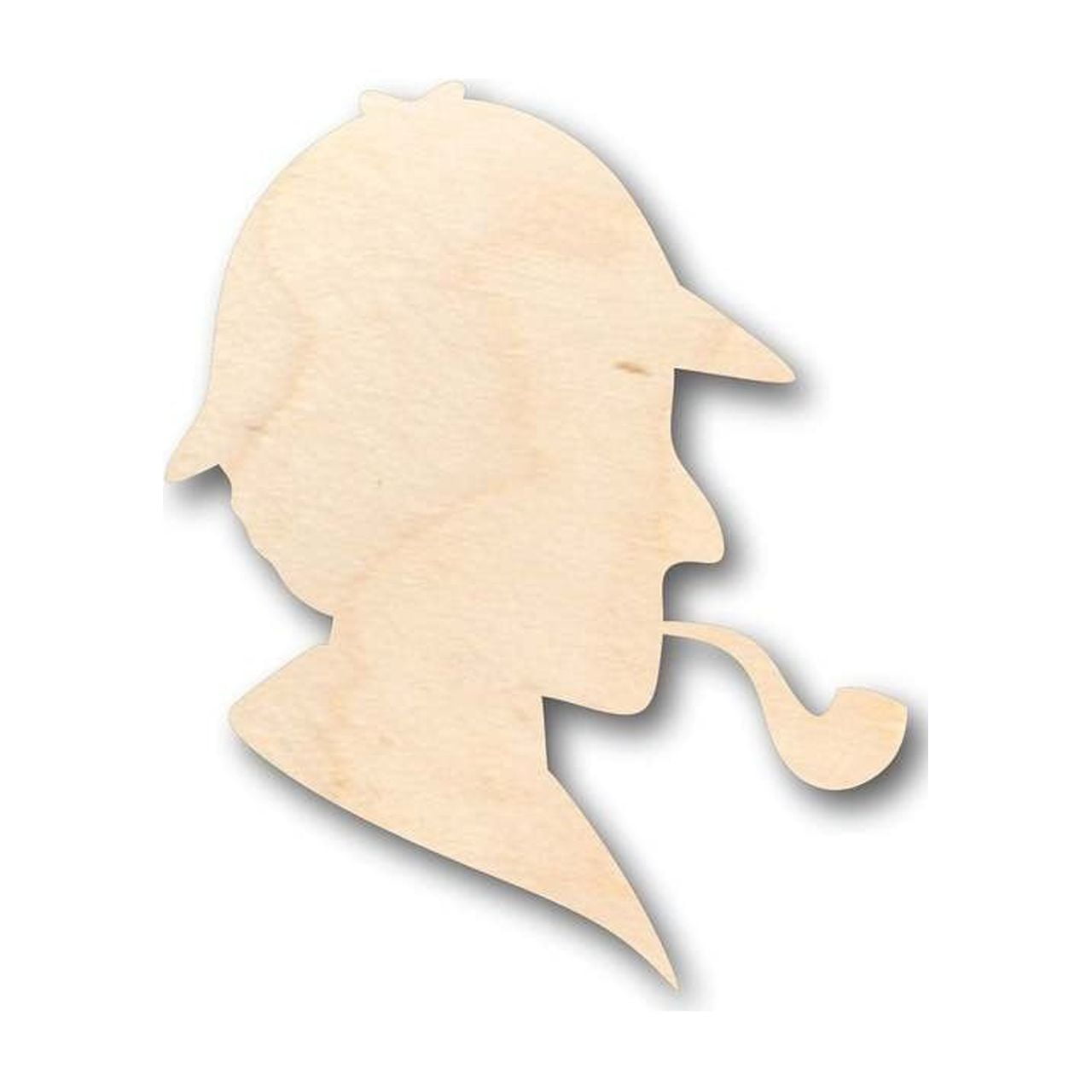 Unfinished Wood Detective Shape - Craft - up to 46" DIY 42" / 3/4 ...