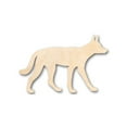 Unfinished Wood Dingo Shape - Animal - Craft - up to 46" DIY 12" / 3/4 ...
