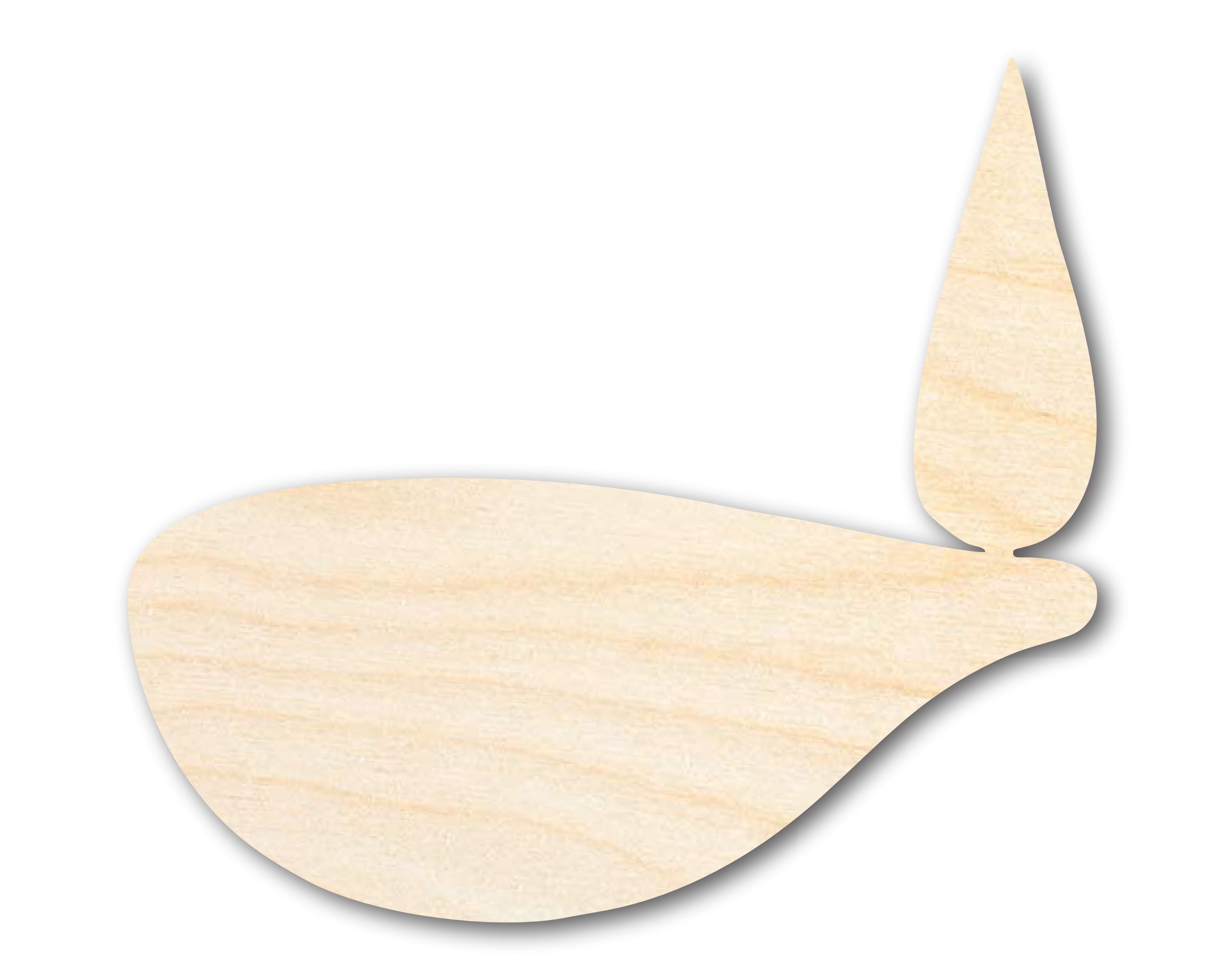 Unfinished Wood Diya Shape | Diwali | Craft Cutout 8" / 1/8" - Walmart.com