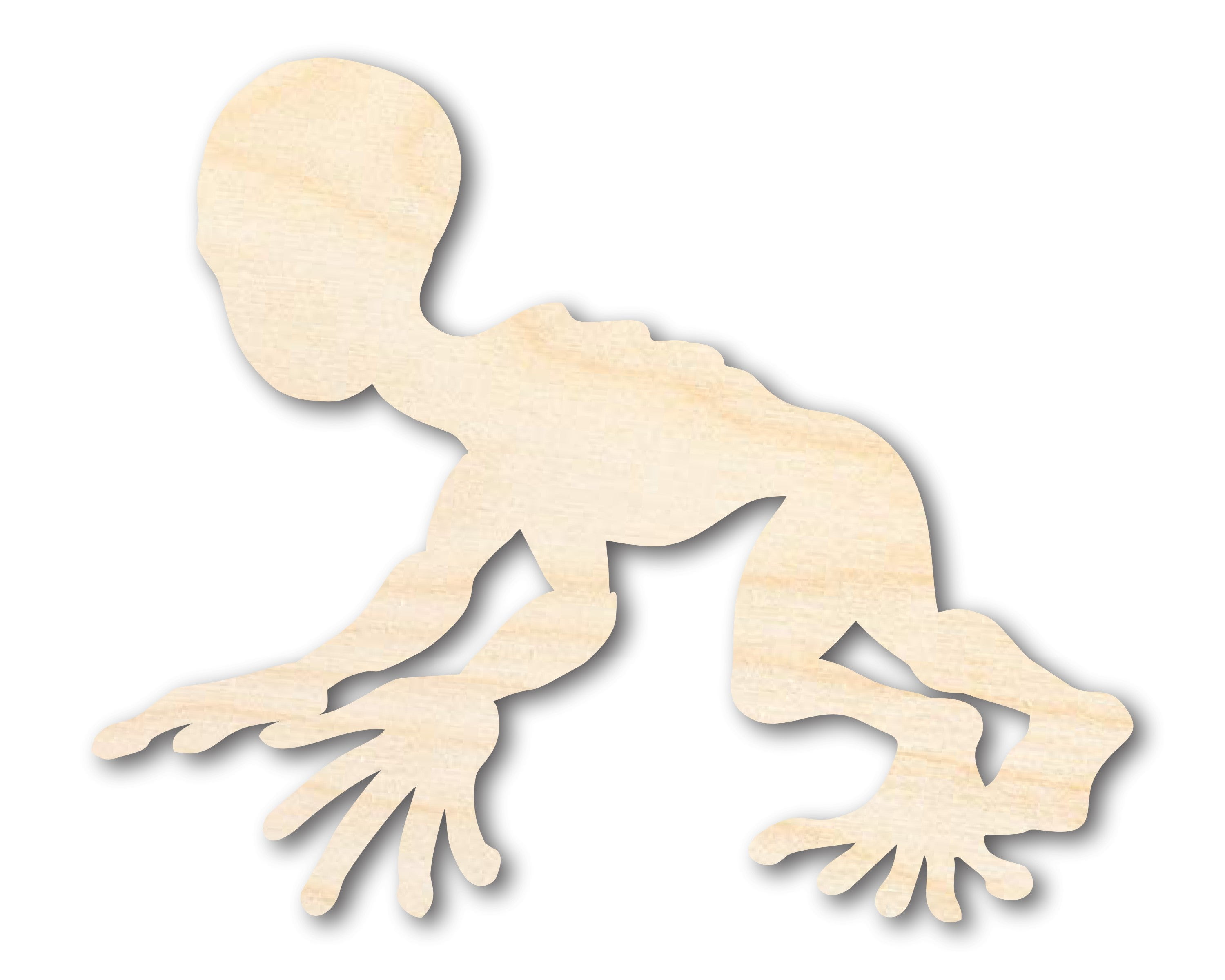 Unfinished Wood Dover Demon Shape - Craft - up to 46" 18" / 3/4 ...