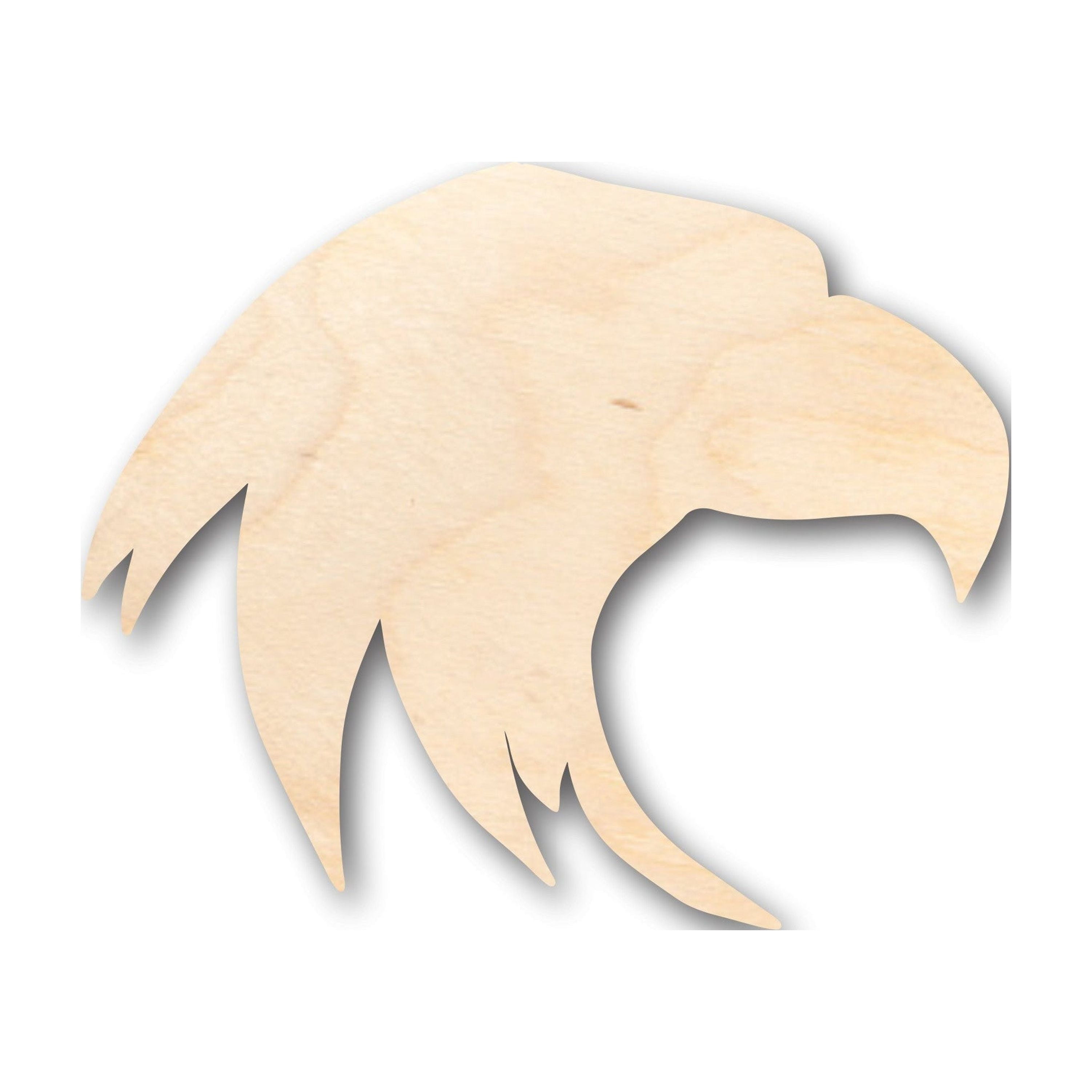 Unfinished Wood Eagle Head Patriotic Shape - Craft - up to 46" DIY 18 ...