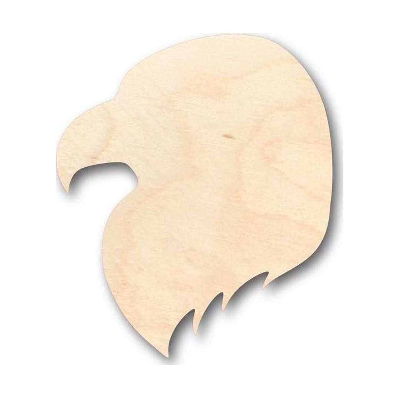 Unfinished Wood Eagle Head Shape - Animal - Wildlife - Craft - up to 46 ...