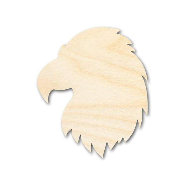 Unfinished Wood Eagle Head Shape | DIY Craft Cutout | up to 46" DIY 8 ...