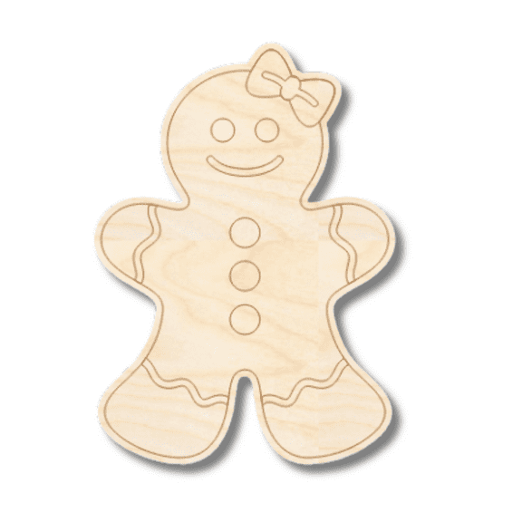 Unfinished Wood Etched Gnome Holding Heart Ornament Shape | Paint By ...