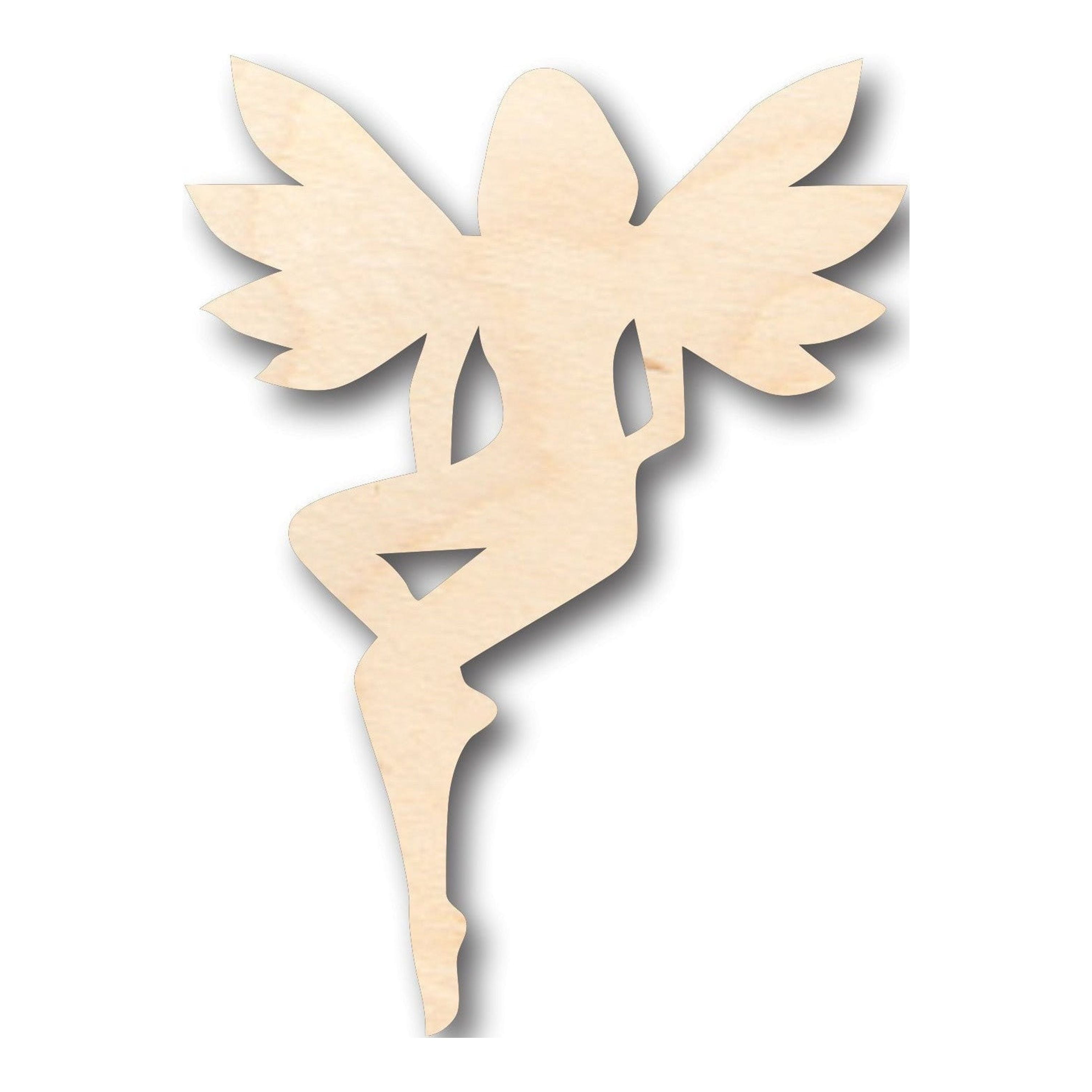 Unfinished Wood Fairy Shape - Craft - up to 36" DIY 46" / 3/4 ...