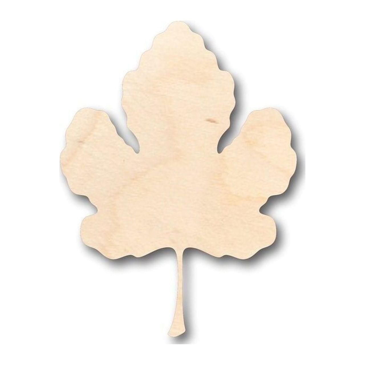 Unfinished Wood Fig Leaf Shape - Fall - Fruit - Craft - up to 46" DIY ...
