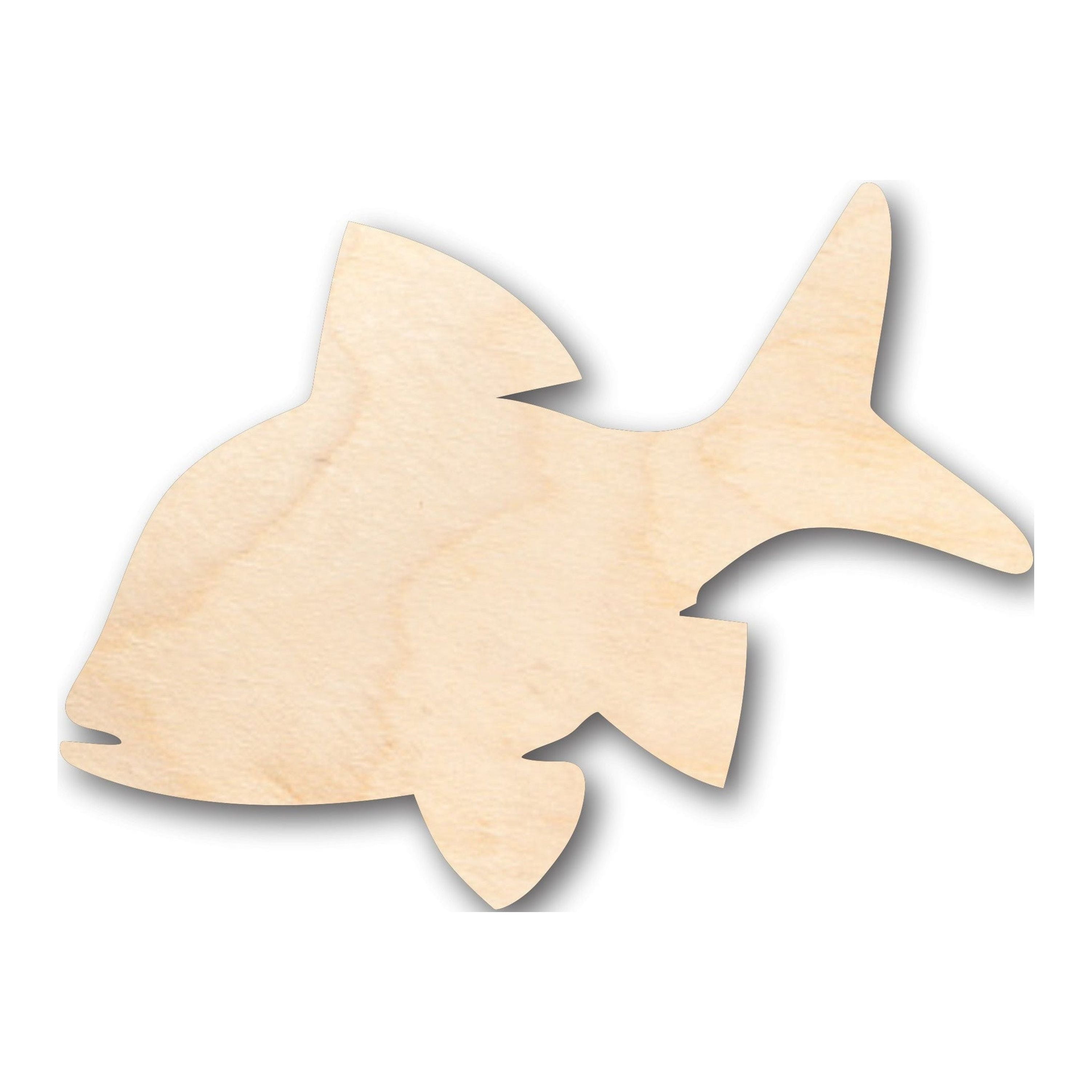 Unfinished Wood Fish Shape - Craft - up to 46" DIY 18" / 1/4" - Walmart.com