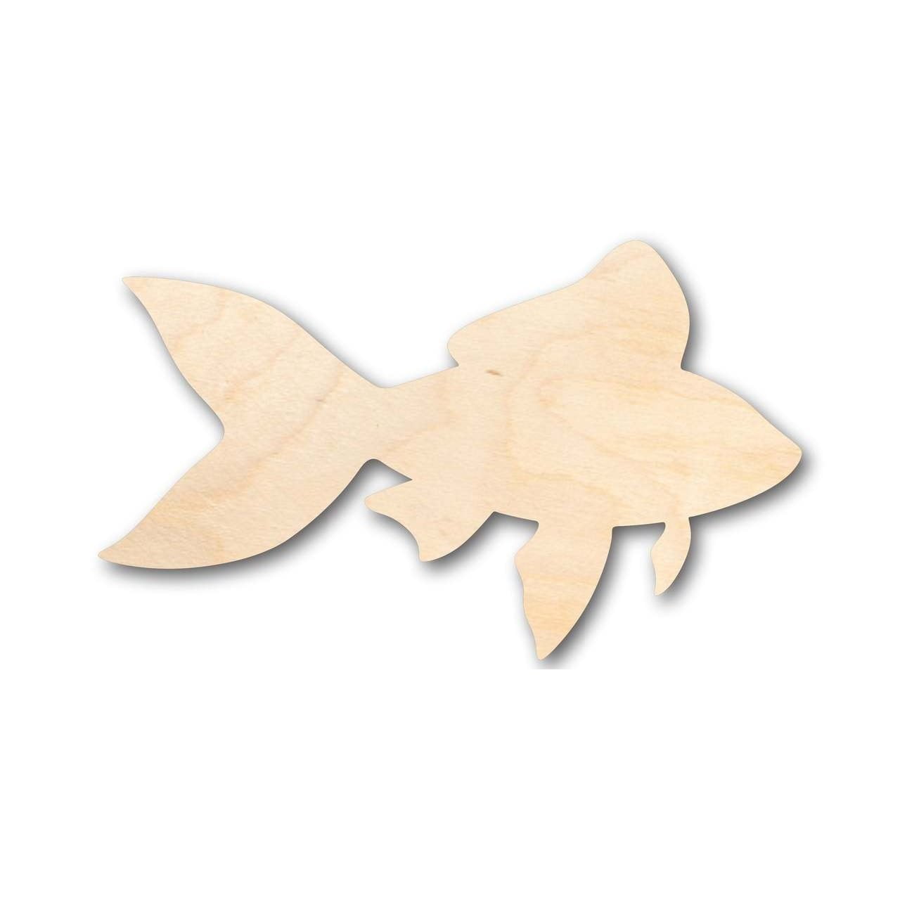 Unfinished Wood Fish Shape - Ocean - Animals - Craft - up to 46" DIY 42 ...