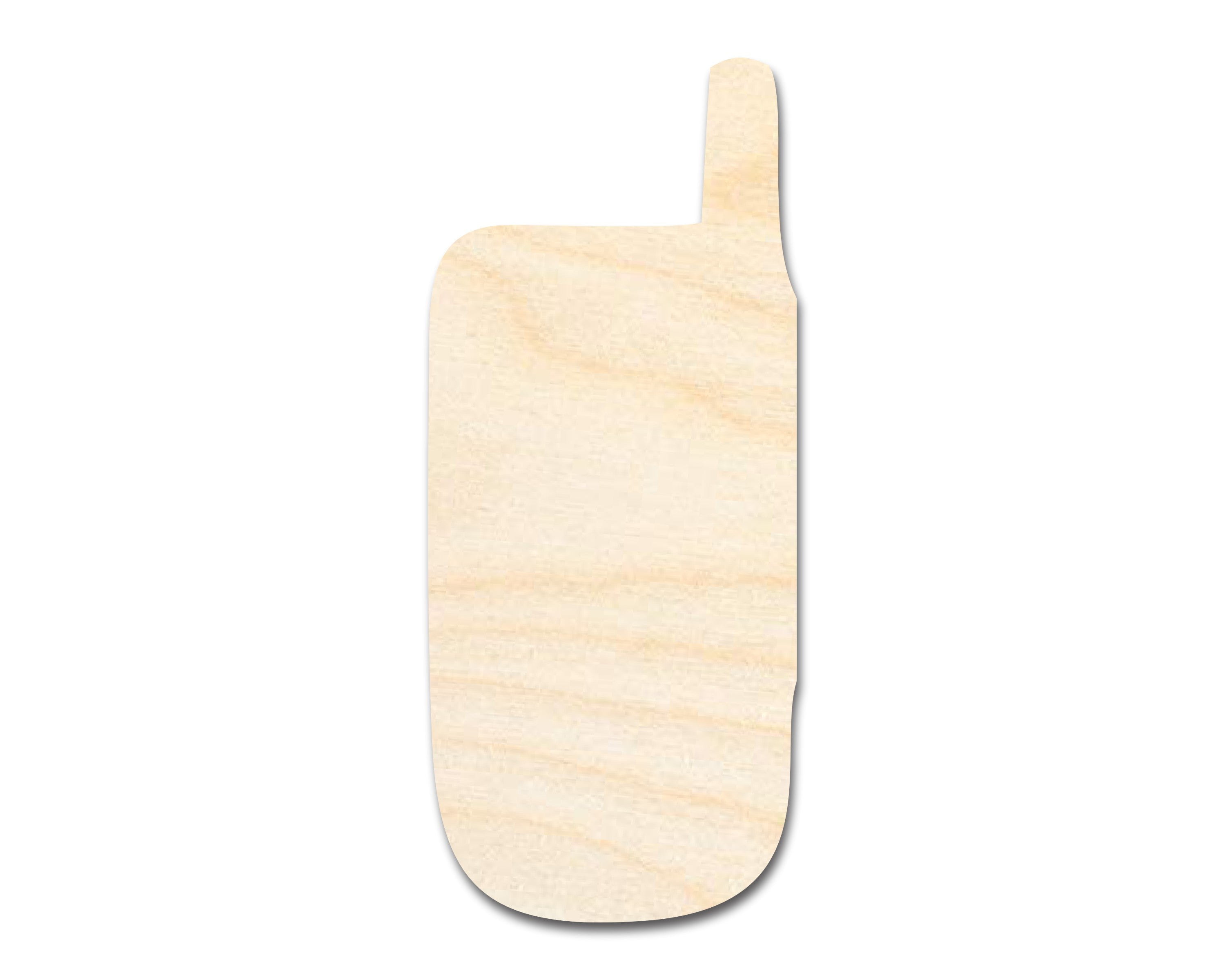 Unfinished Wood Flip Phone Shape | DIY Craft Cutout | up to 46" DIY 7 ...