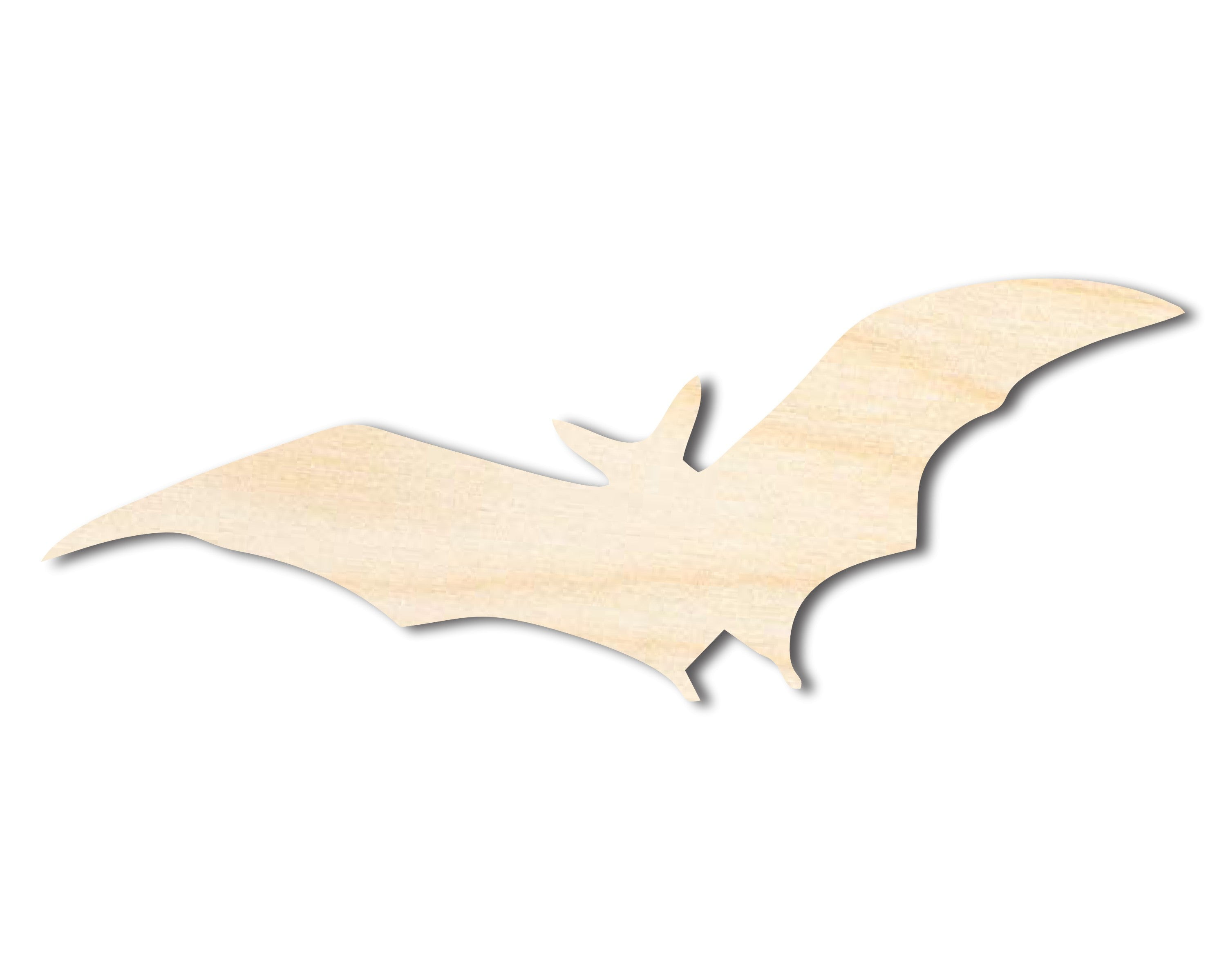 Unfinished Wood Flying Bat Shape - Craft - up to 46" 7" / 1/2 ...