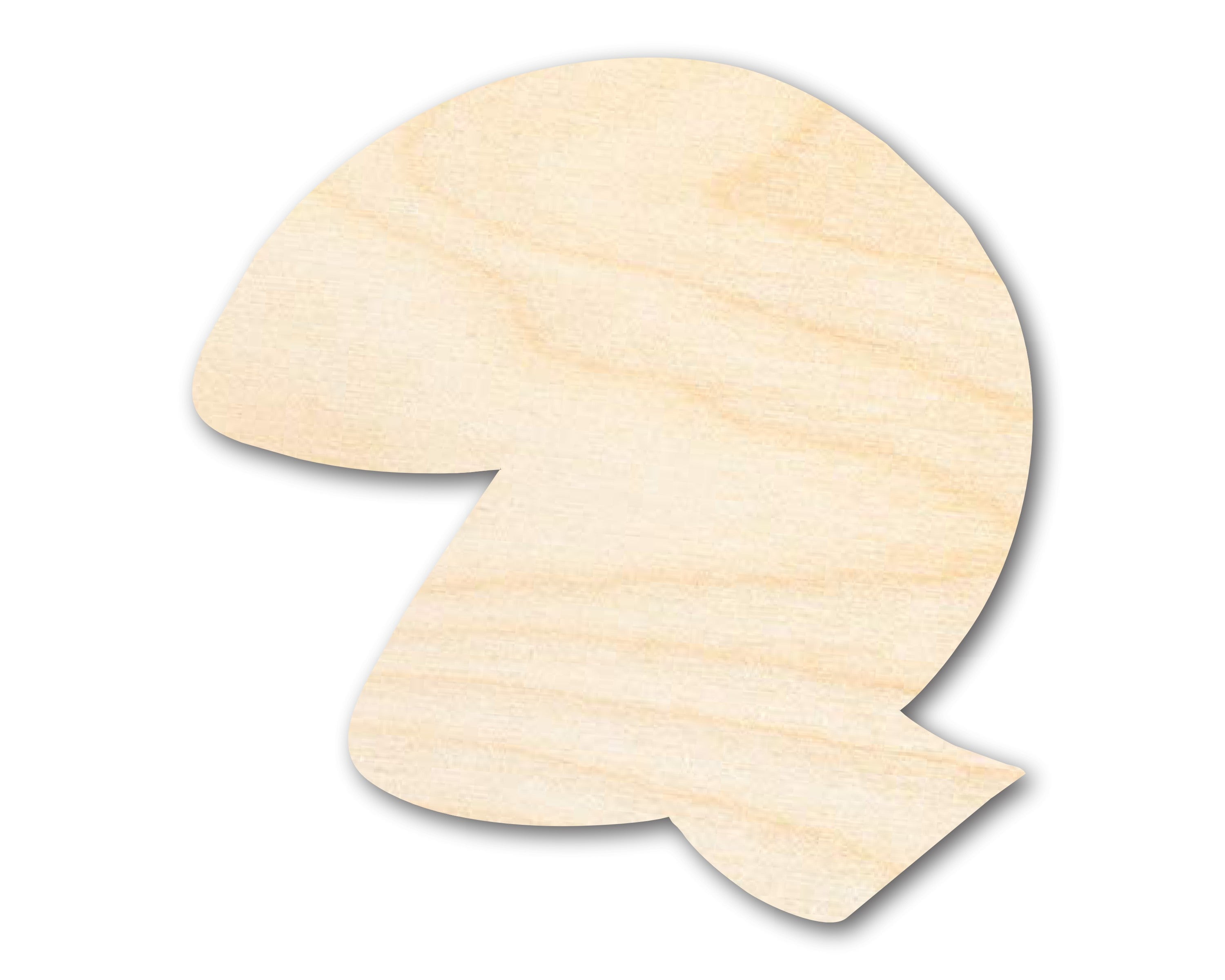 Unfinished Wood Fortune Cookie Shape | DIY Craft Cutout | up to 46" DIY ...