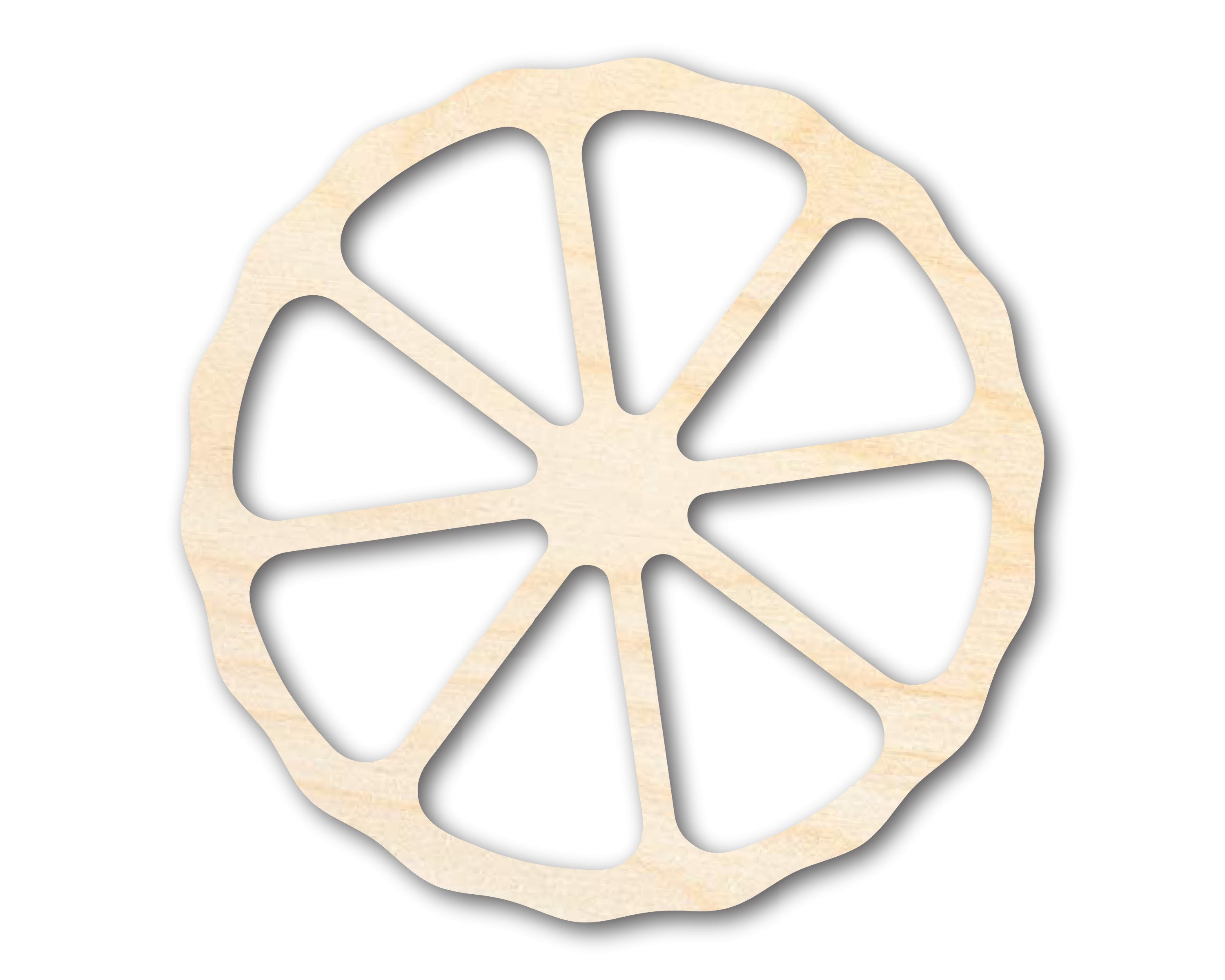 Unfinished Wood Fruit Slice Shape | DIY Craft Cutout | up to 46" DIY 36 ...