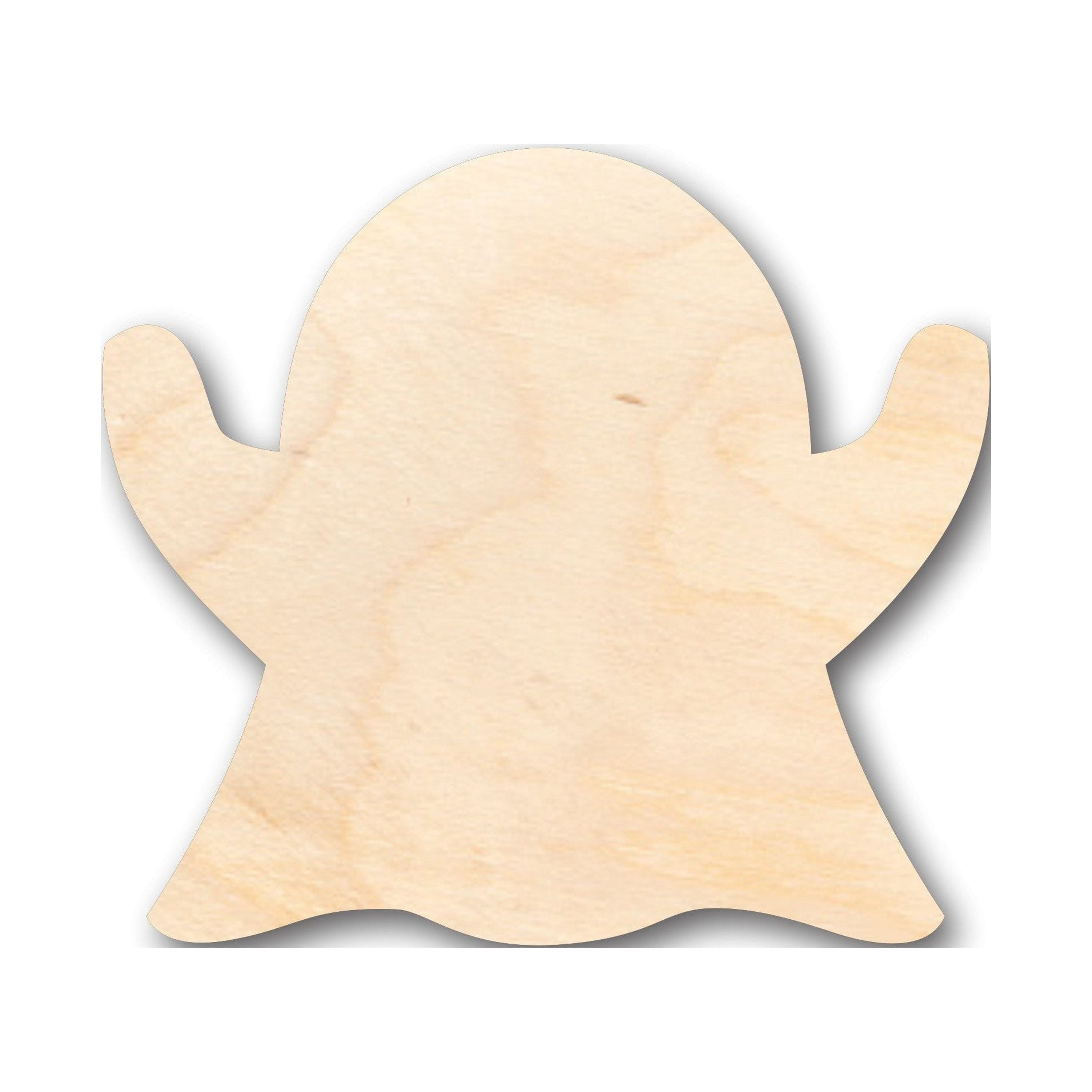 Unfinished Wood Ghost Halloween Shape - Craft - up to 46" DIY 18" / 1/2 ...