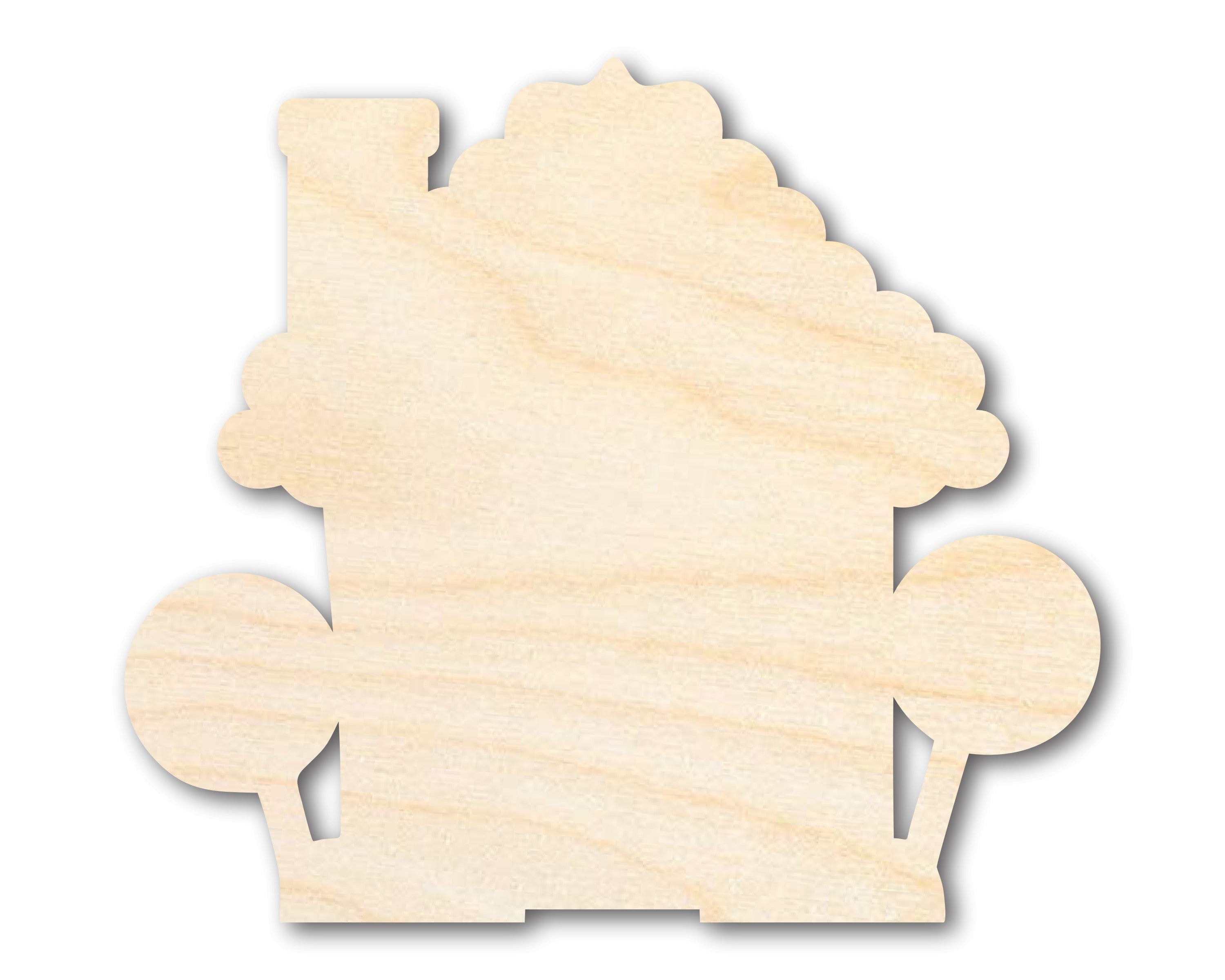 Unfinished Wood Gingerbread House Shape - Craft - up to 46" 6" / 1/2 ...