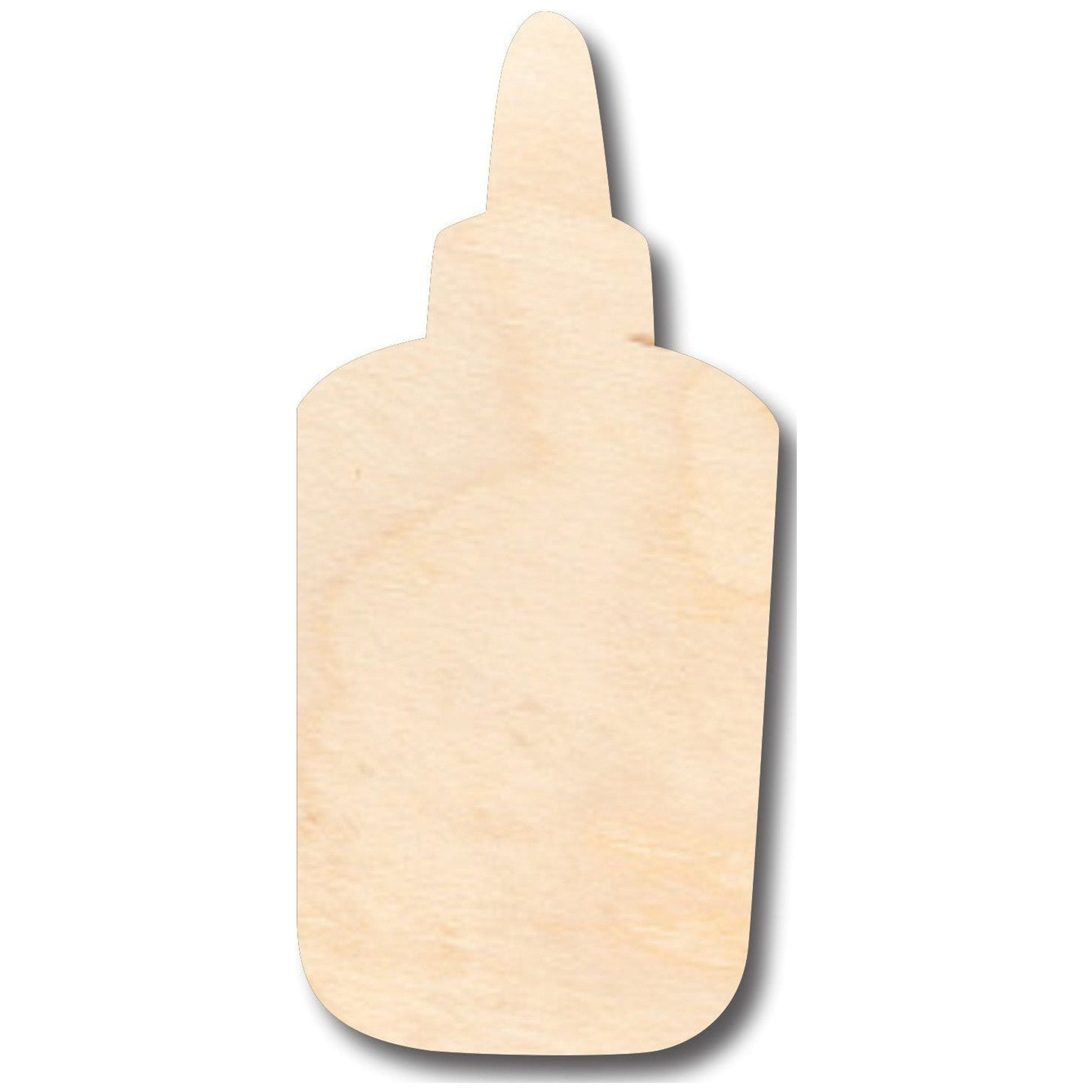 Unfinished Wood Glue Bottle Shape - Craft - up to 36" DIY 46" / 3/4 ...
