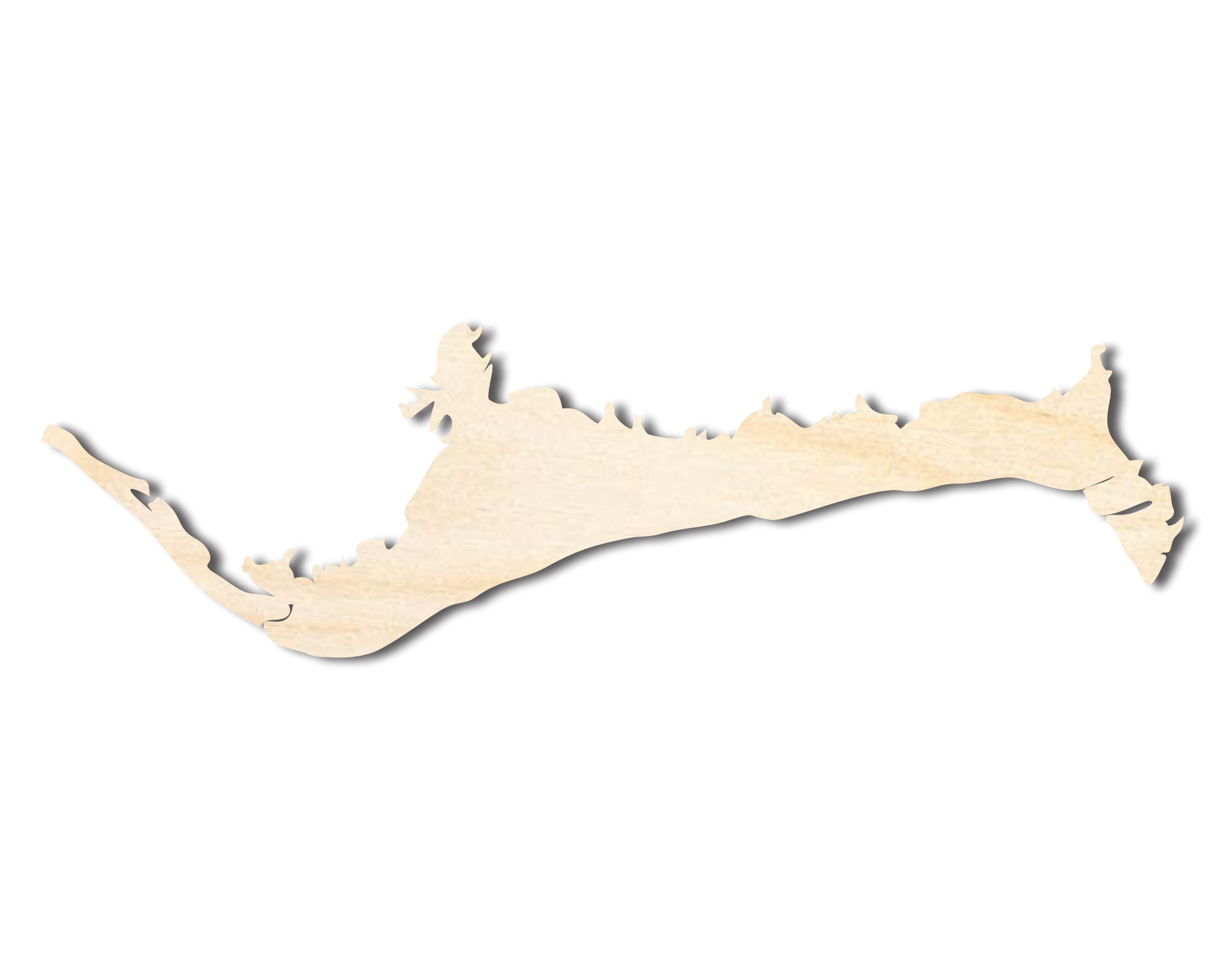 Unfinished Wood Grand Bahama Island Country Shape - Caribbean Craft ...