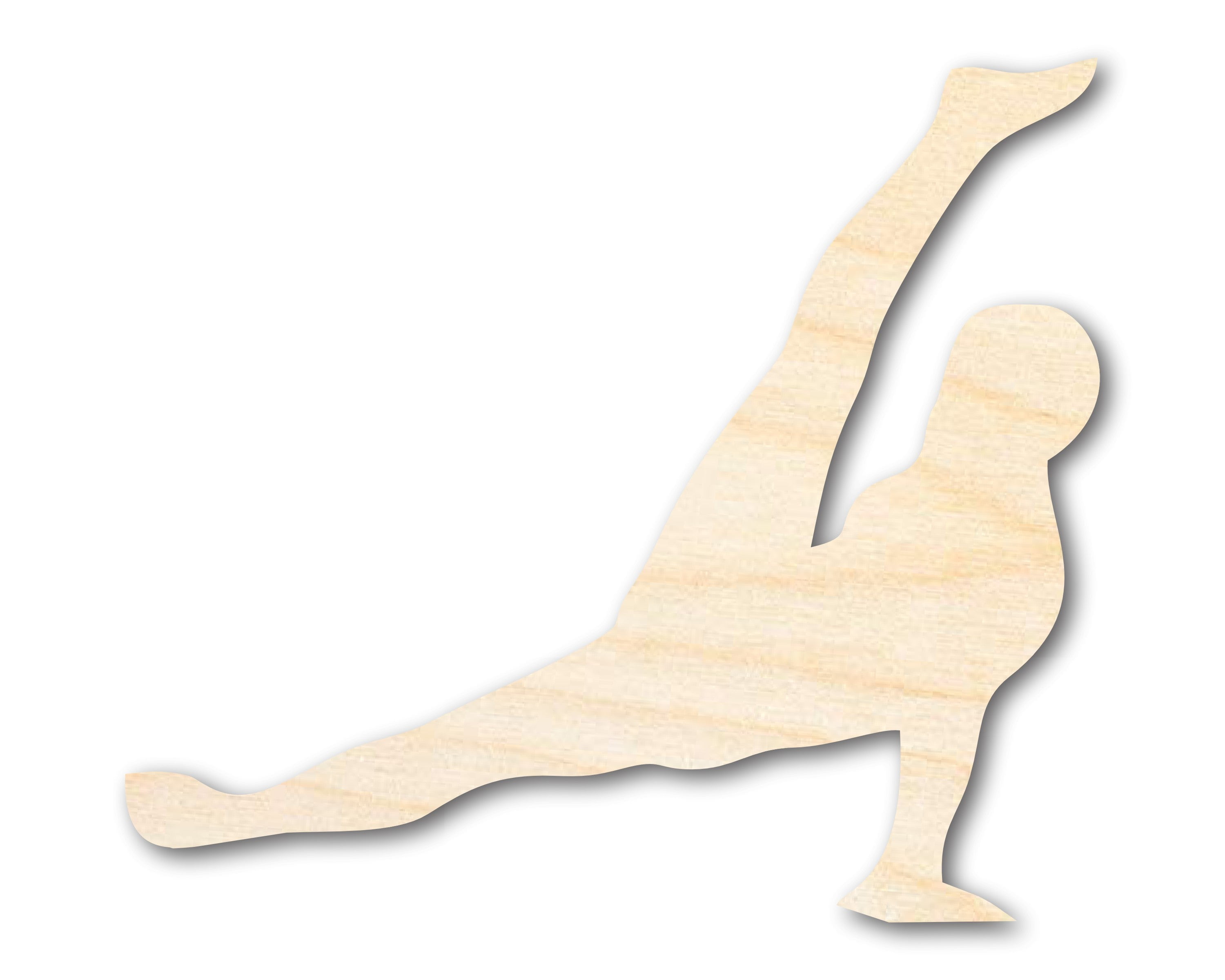 Unfinished Wood Gymnast Windmill Shape | DIY Craft Cutout | up to 46 ...