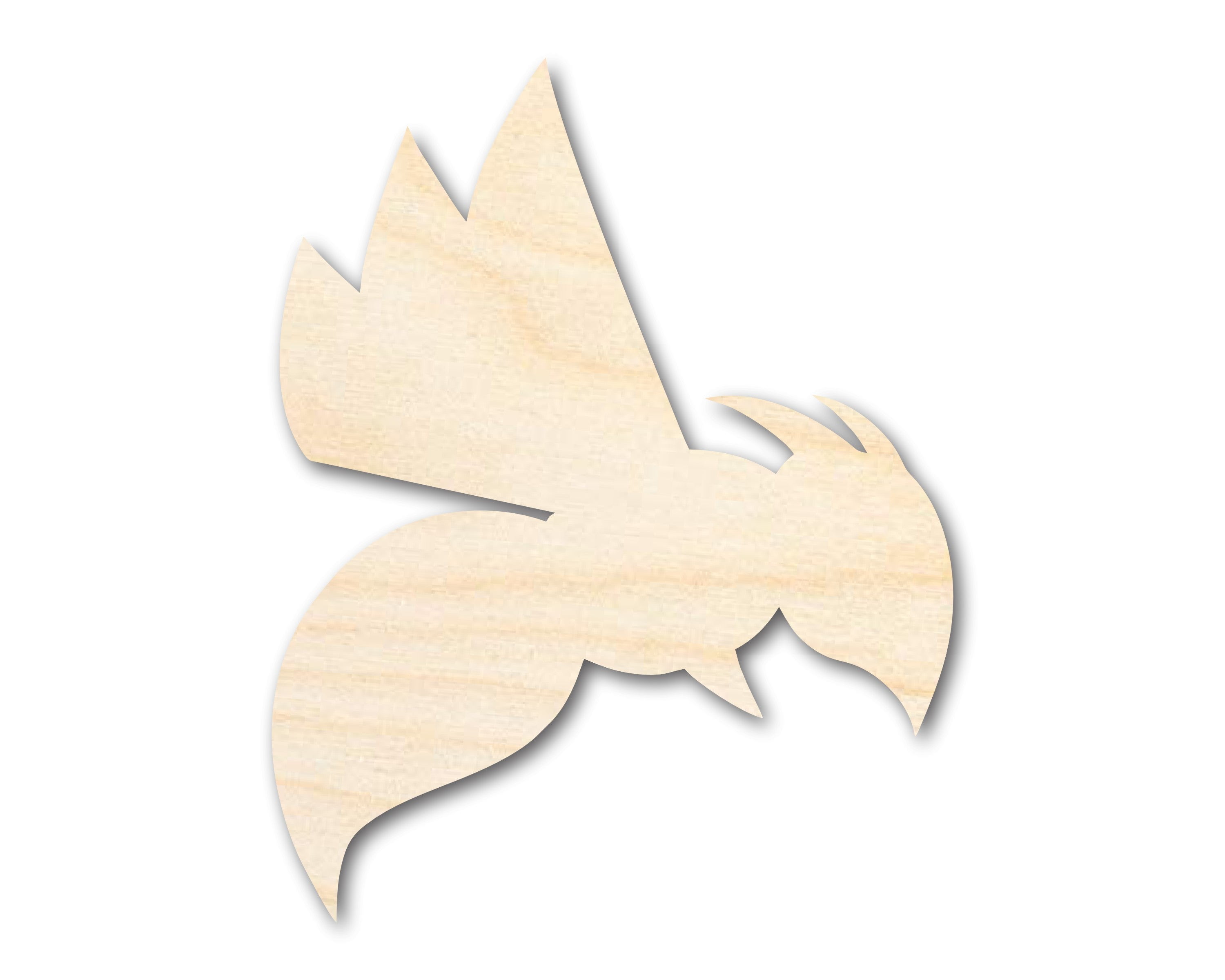 Unfinished Wood Hornet Mascot Shape | DIY Craft Cutout 20" / 3/4 ...