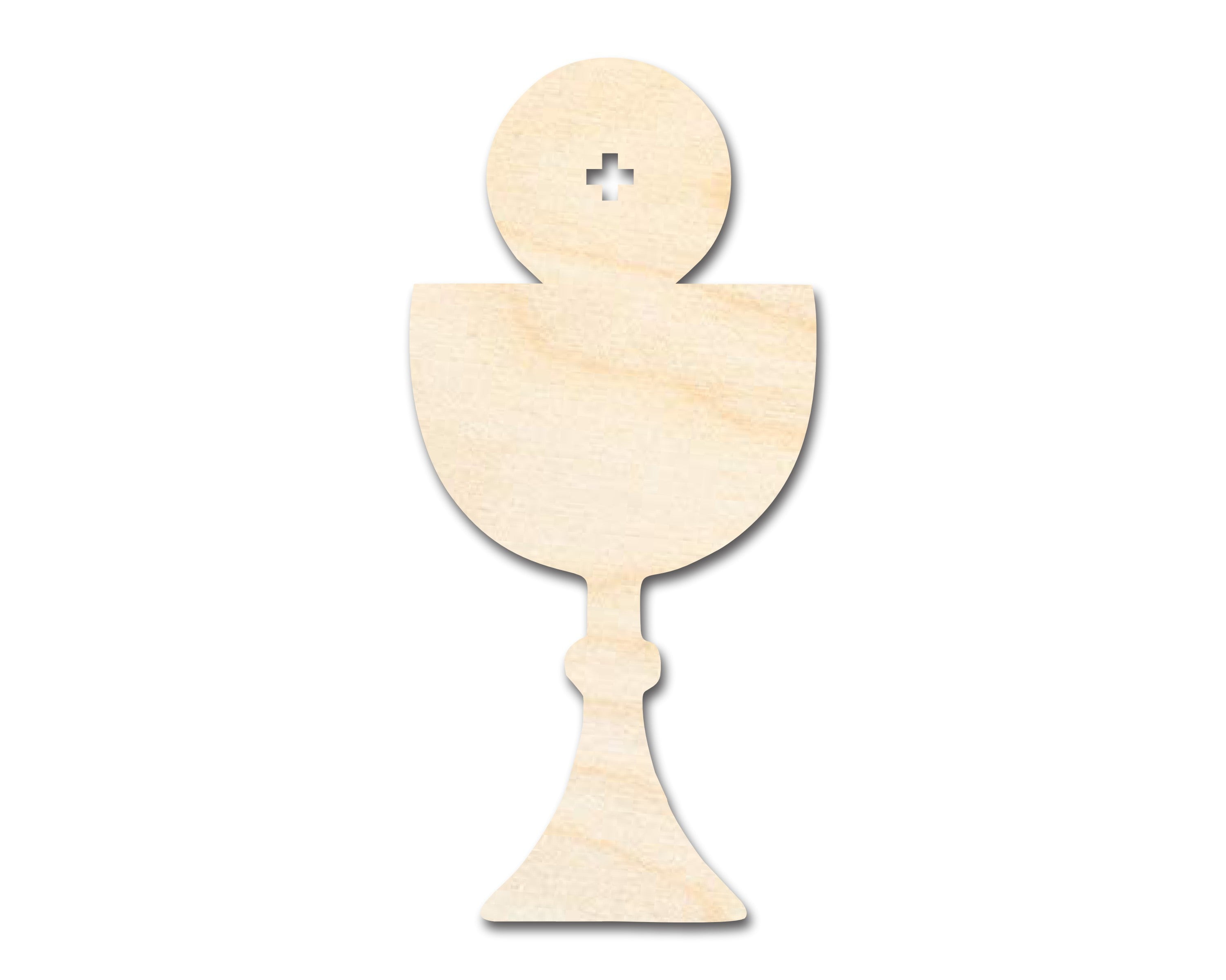 Unfinished Wood Host and Chalice Shape | DIY Craft Cutout | up to 46 ...